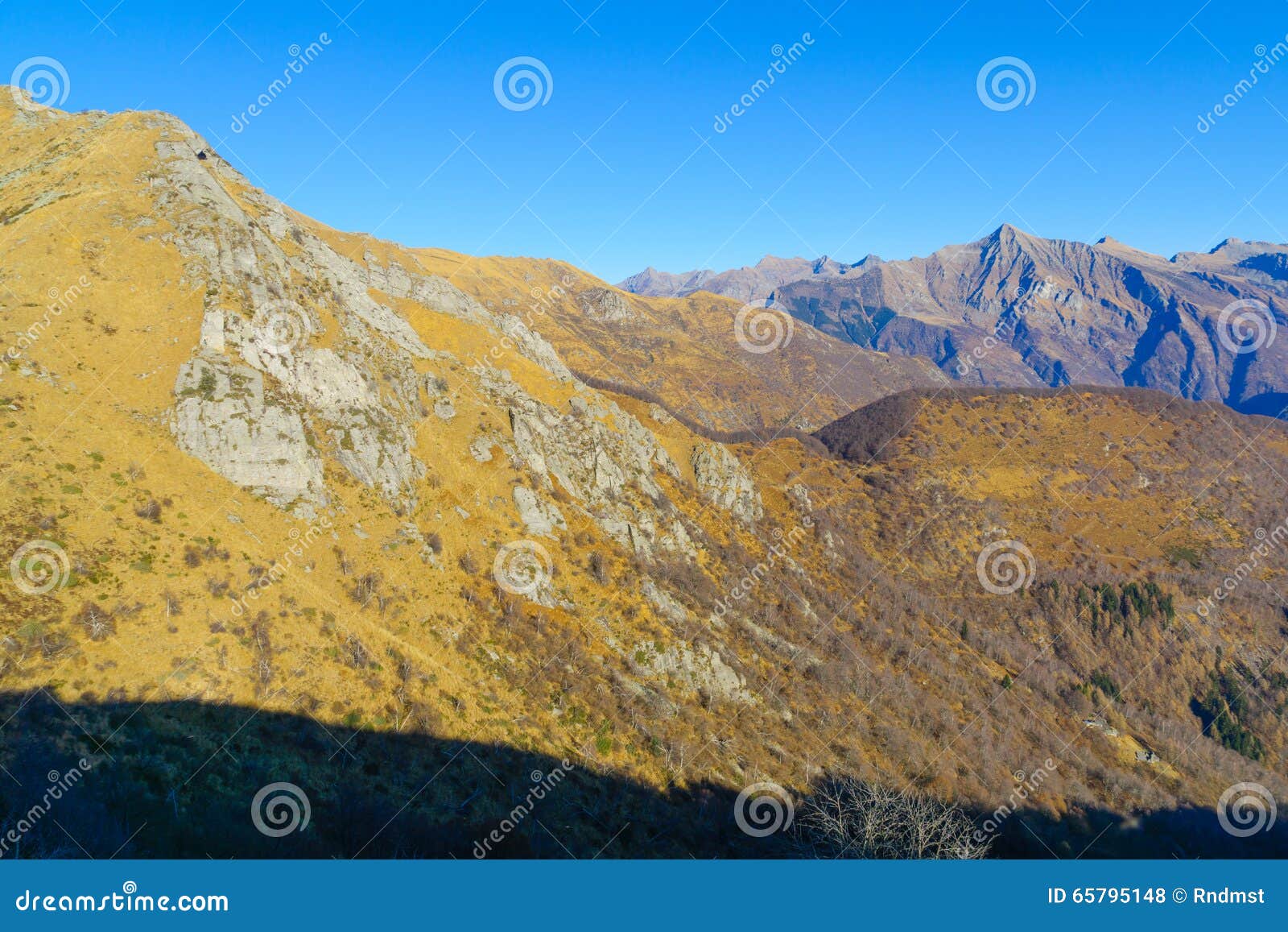 Cardada-Cimetta Mountain Range Landscape Stock Photo - Image of lake ...