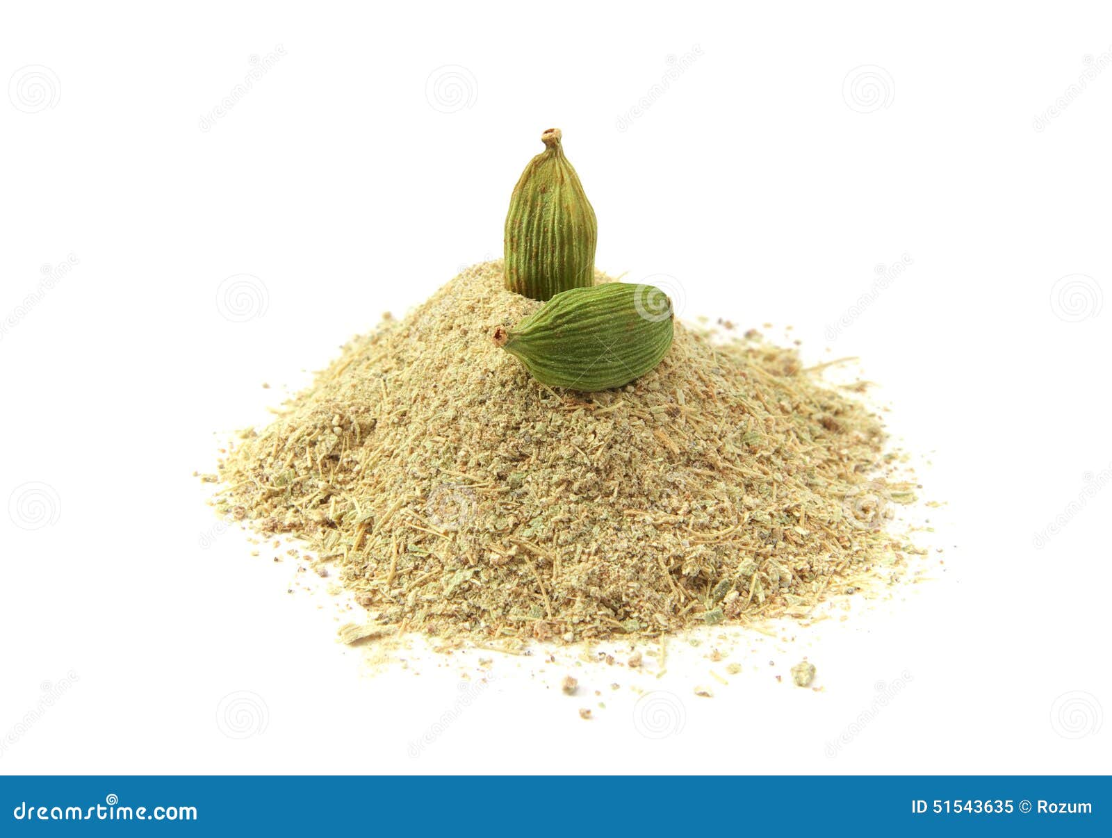 Cardamom isolated stock image. Image of herbal, condiment - 51543635
