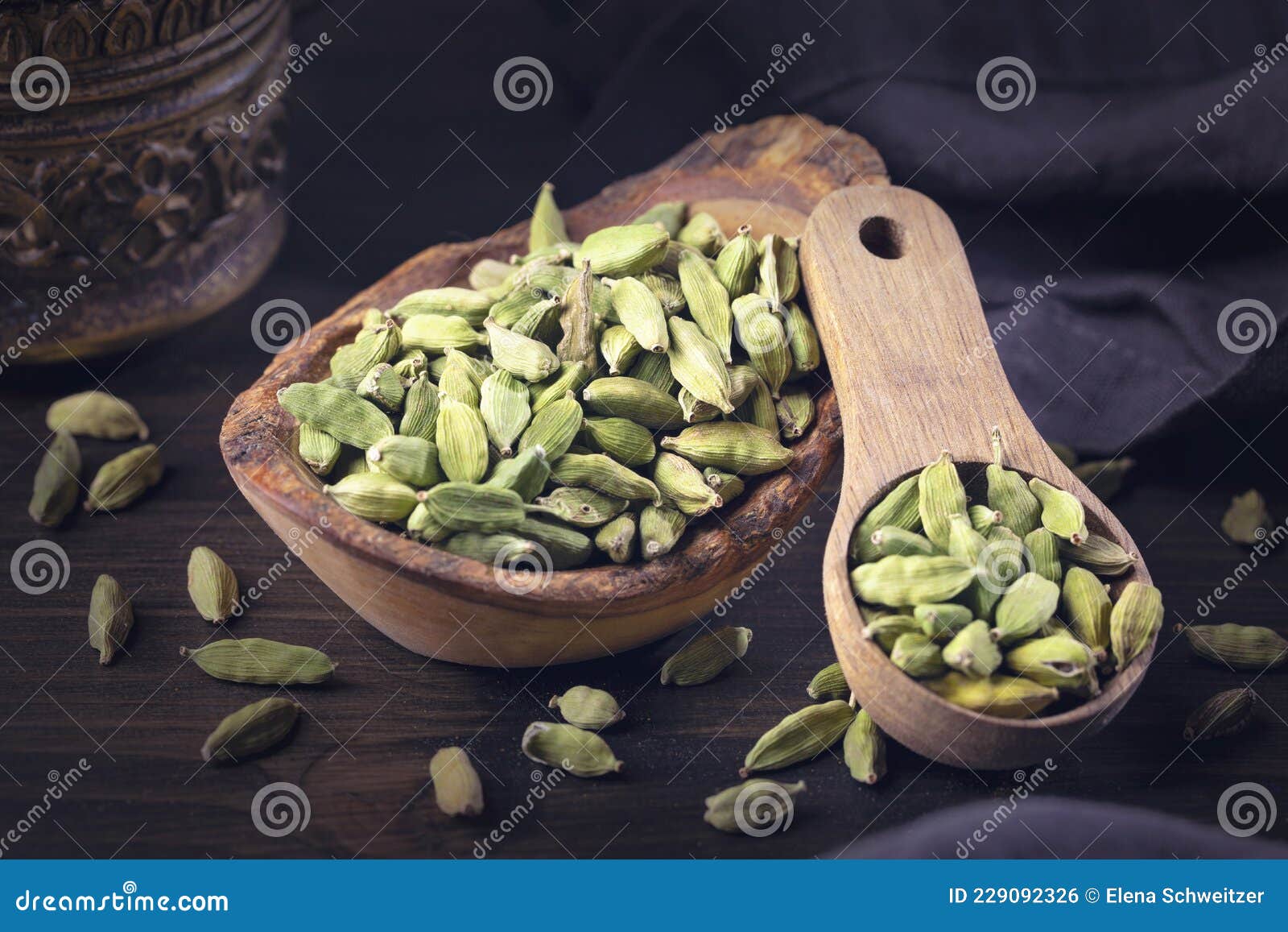 Cardamom Seeds Royalty-Free Stock Photo | CartoonDealer.com #56201013