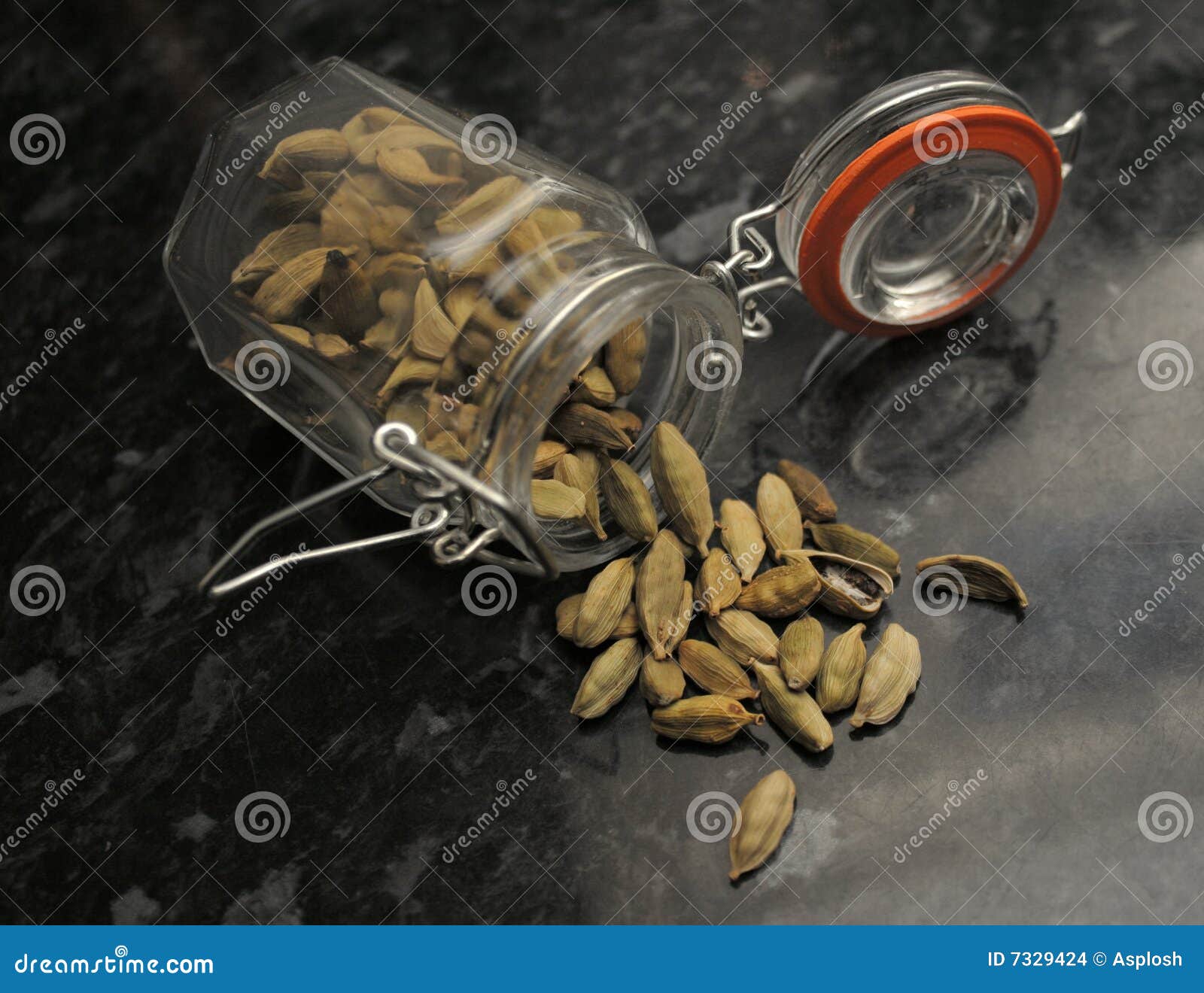 Cardamon stock photo. Image of flavour, spicy, seeds, indian - 7329424