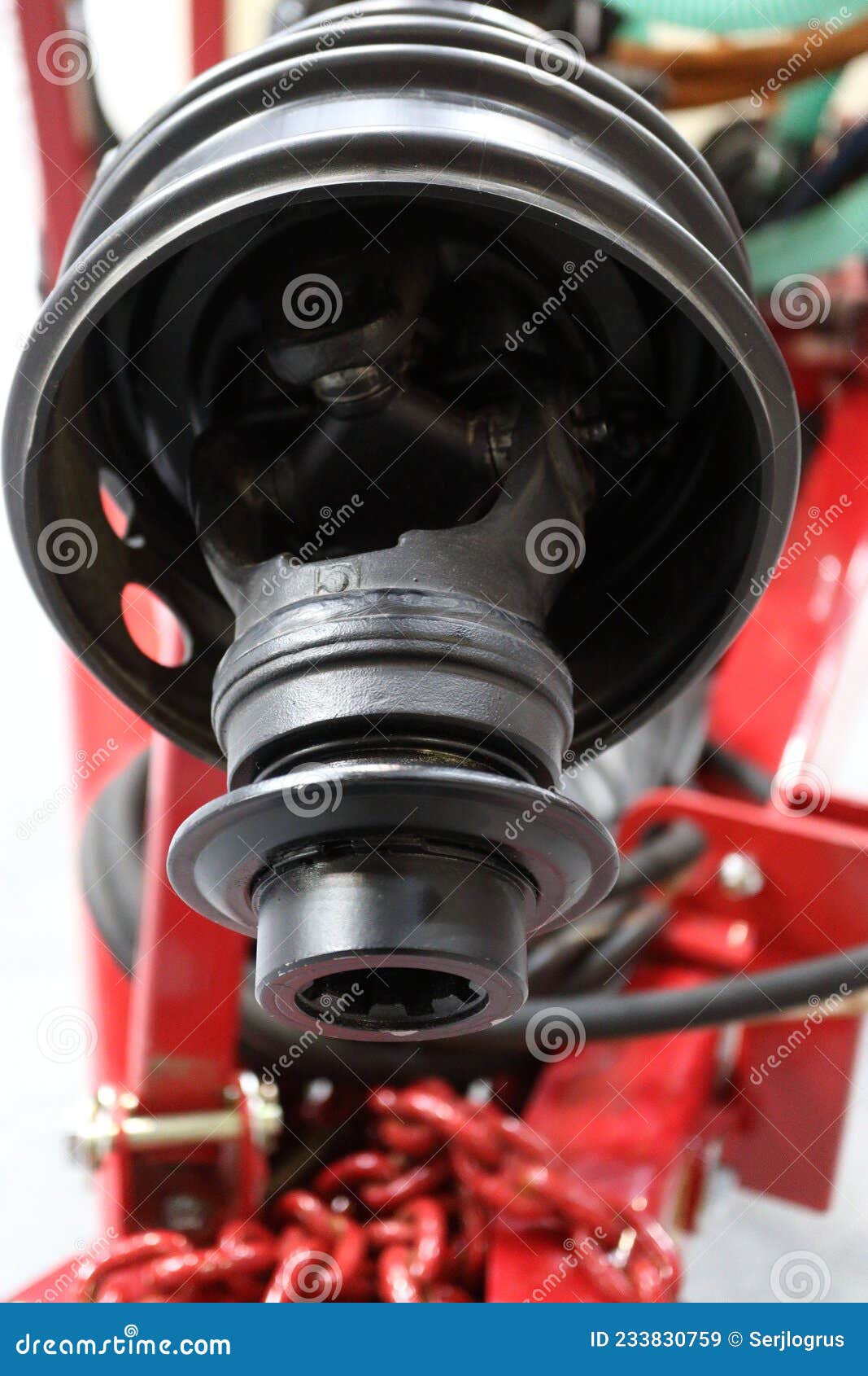 Cardan joint stock image. Image of driveshaft, attached - 233830759