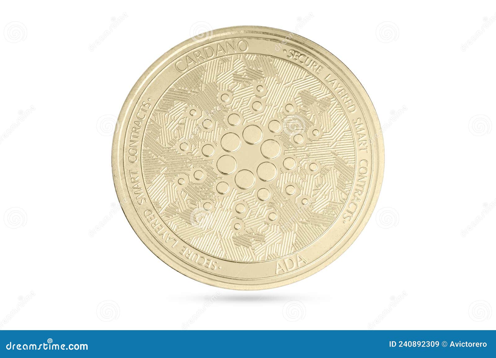 Cardano Coin Isolated on White Background Stock Image - Image of white ... Cardano Coin Isolated on White Background Stock Image - Image of white ...