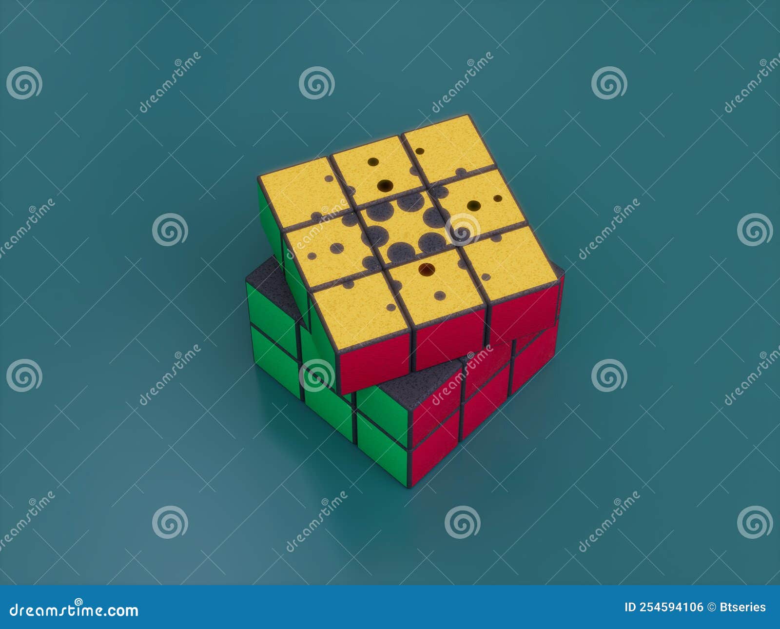 Cardano Crypto Rubiks Cube Puzzle Solve Logic Game Difficult 3D ...