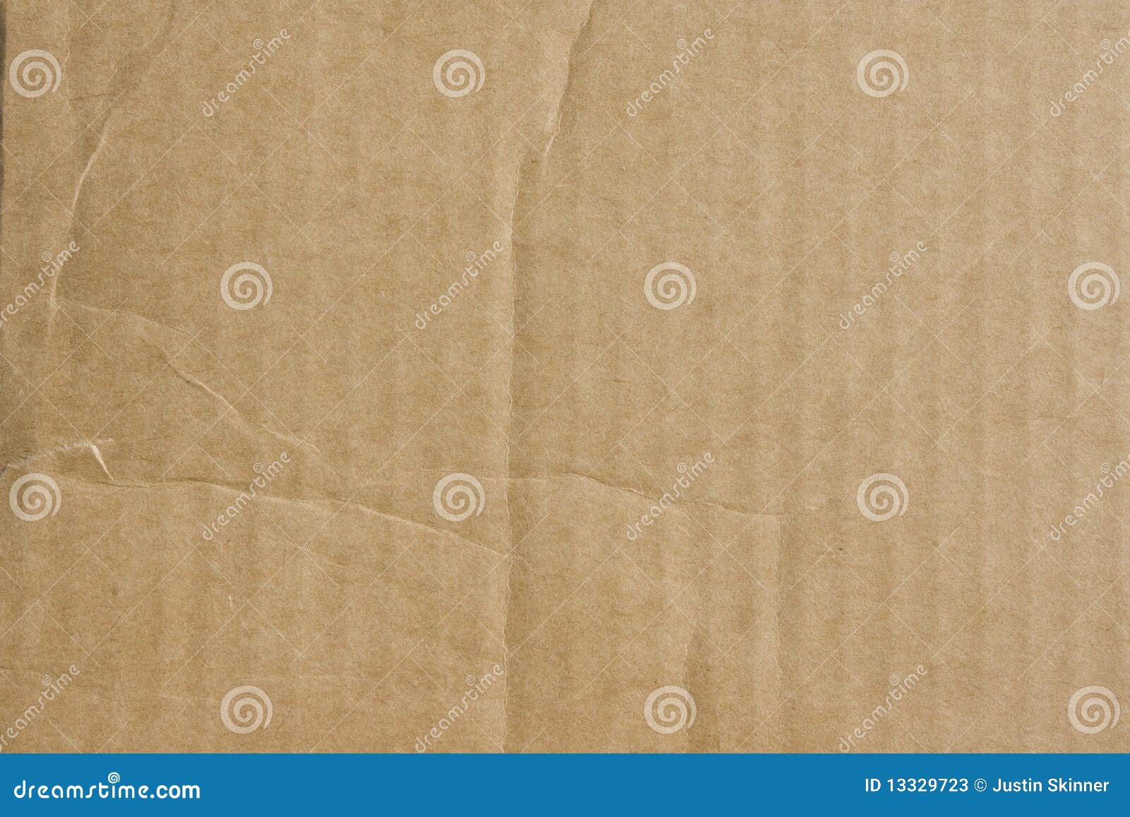 Cardboard Texture. Brown Cardboard Background. Empty Crumpled Cardboard ...
