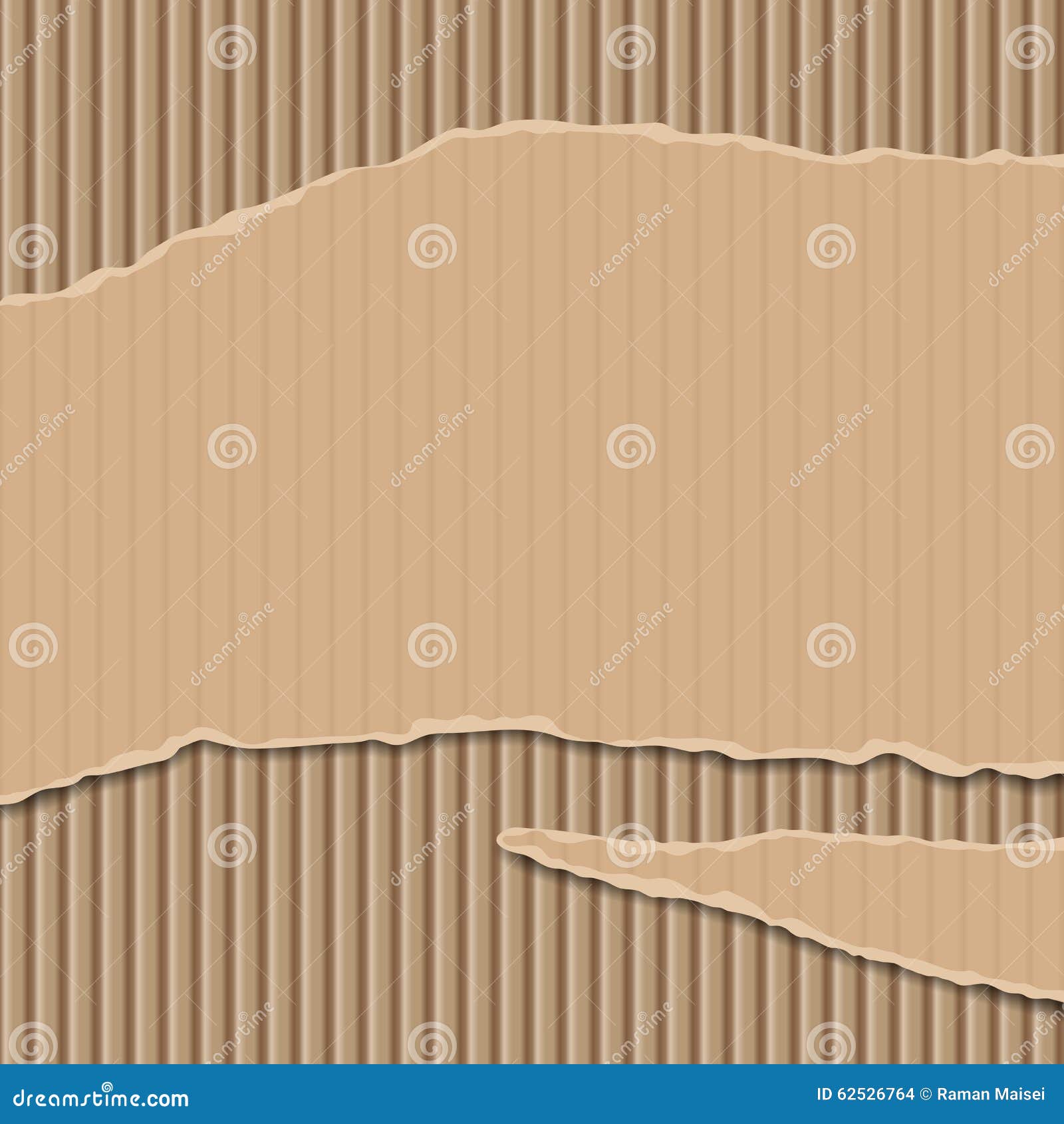 Cardboard Banner Vector Illustration | CartoonDealer.com #62526764