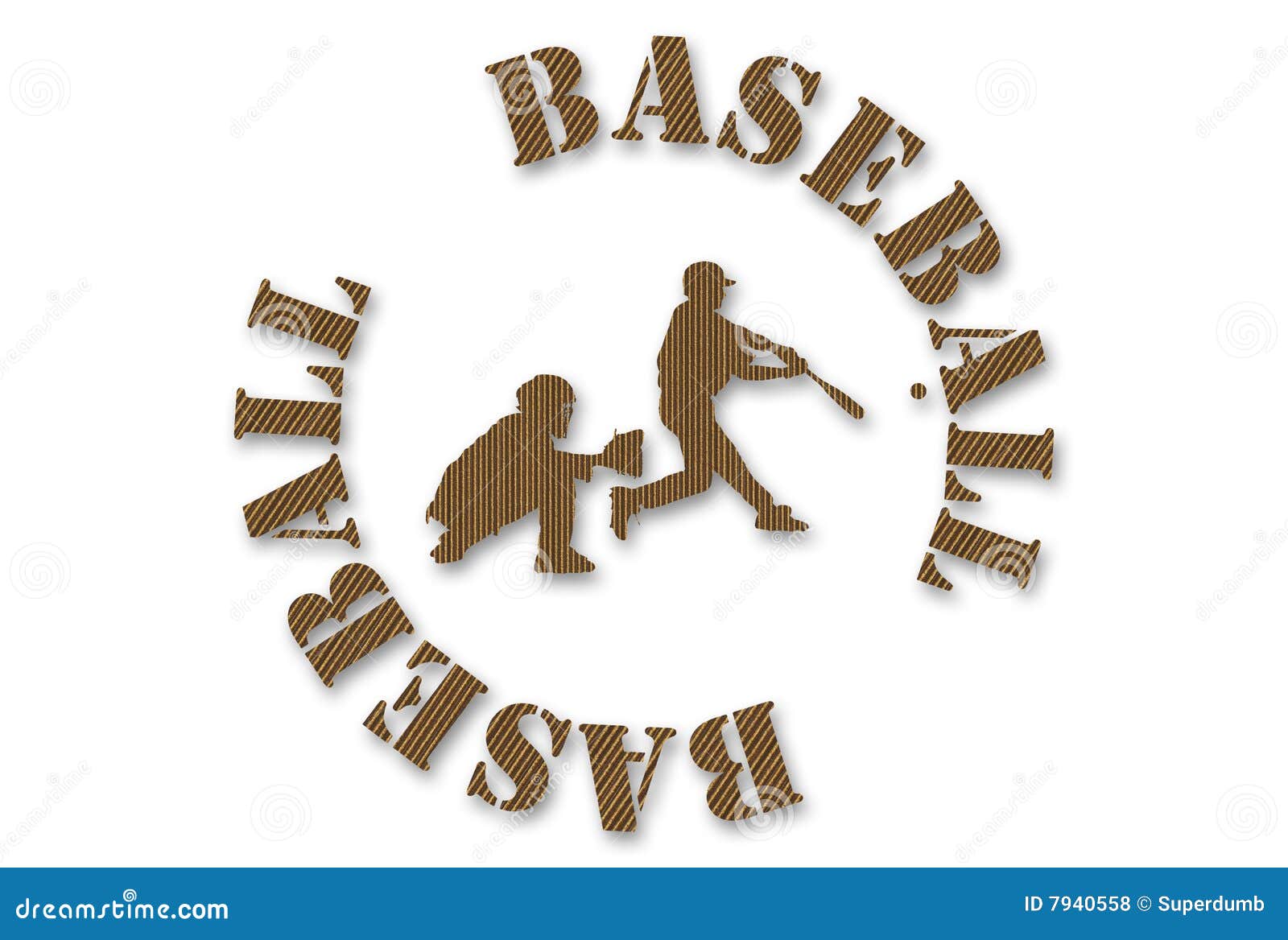 Baseball Writing Mascot Vector Cartoon Illustration | CartoonDealer.com ...
