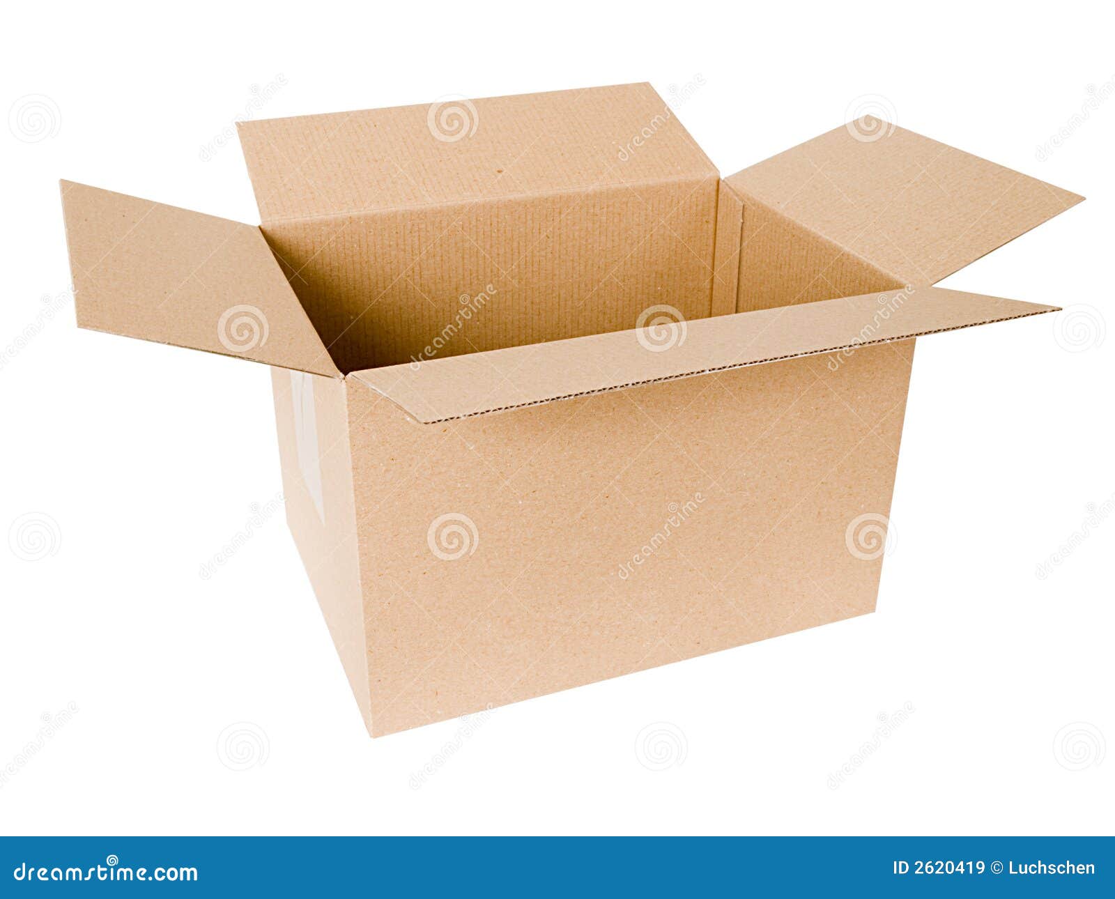 Cardboard Box stock image. Image of cardboard, protection - 2620419