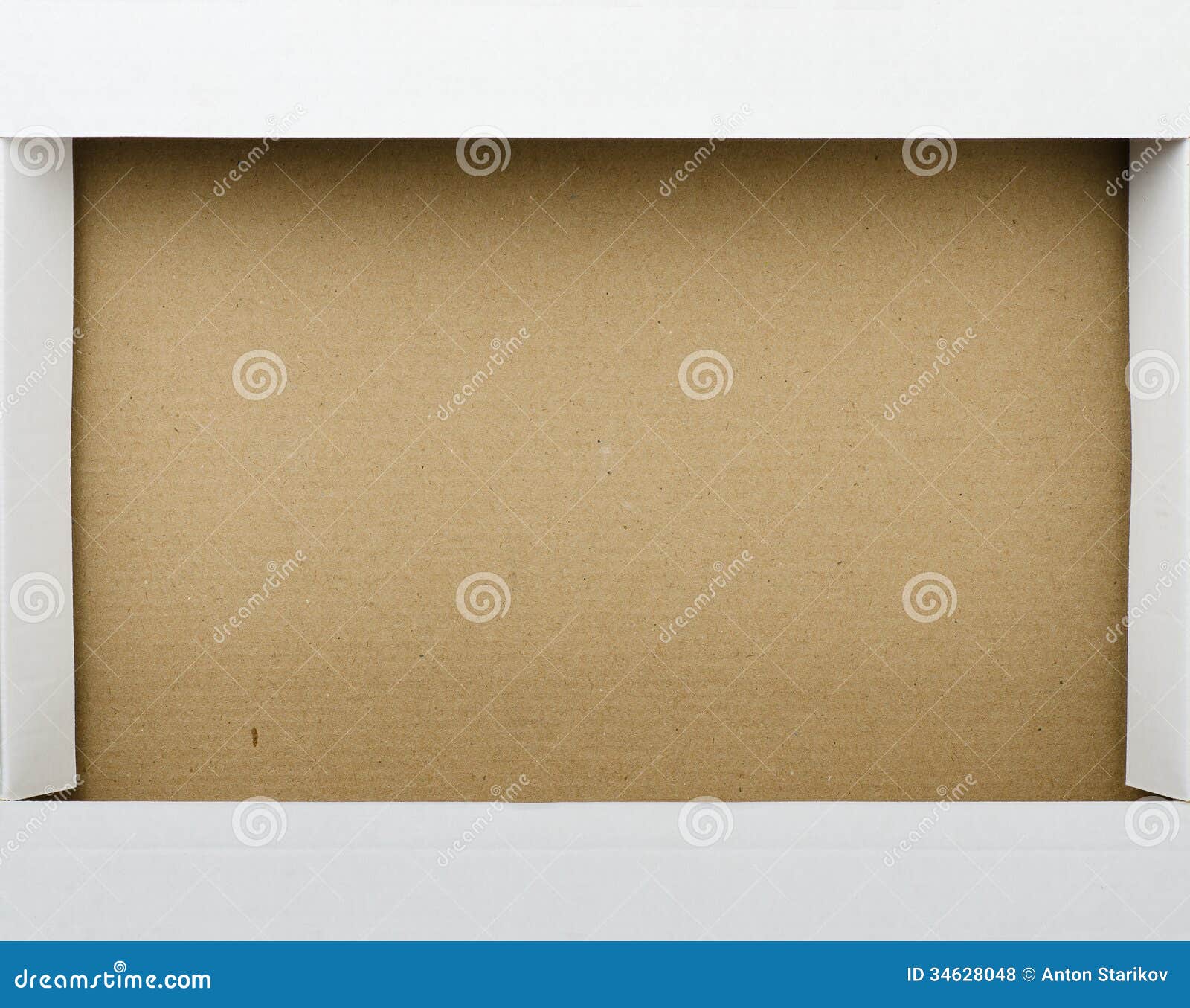 Cardboard box stock photo. Image of carton, blank, cardboard - 34628048
