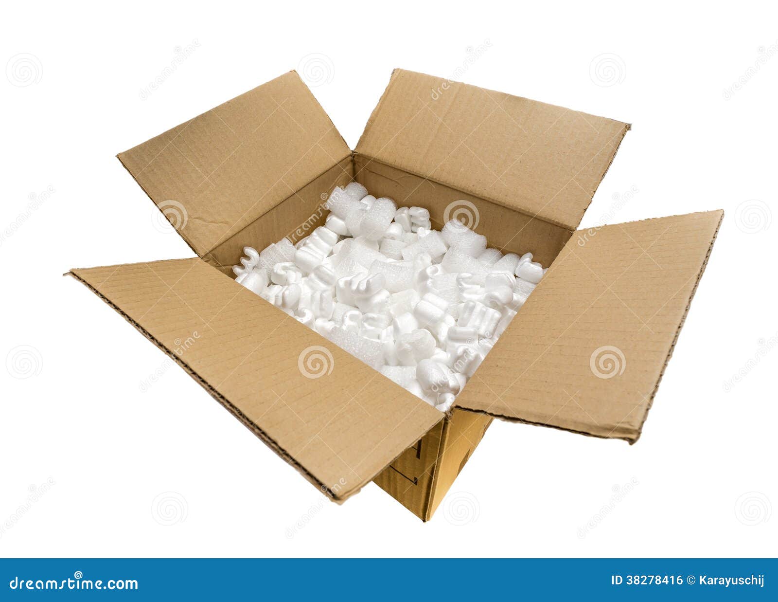 Cardboard Box Fill Packaging Peanuts Stock Photos - Free & Royalty-Free ...