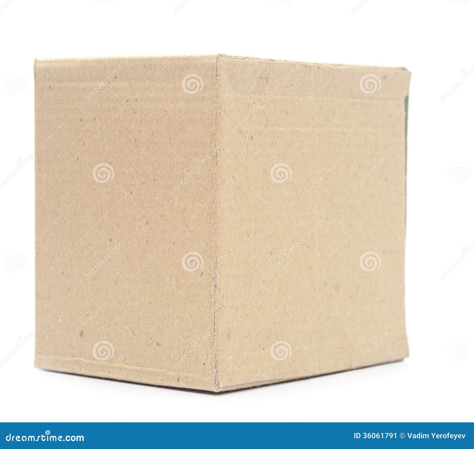 Cardboard box stock image. Image of present, post, mail - 36061791