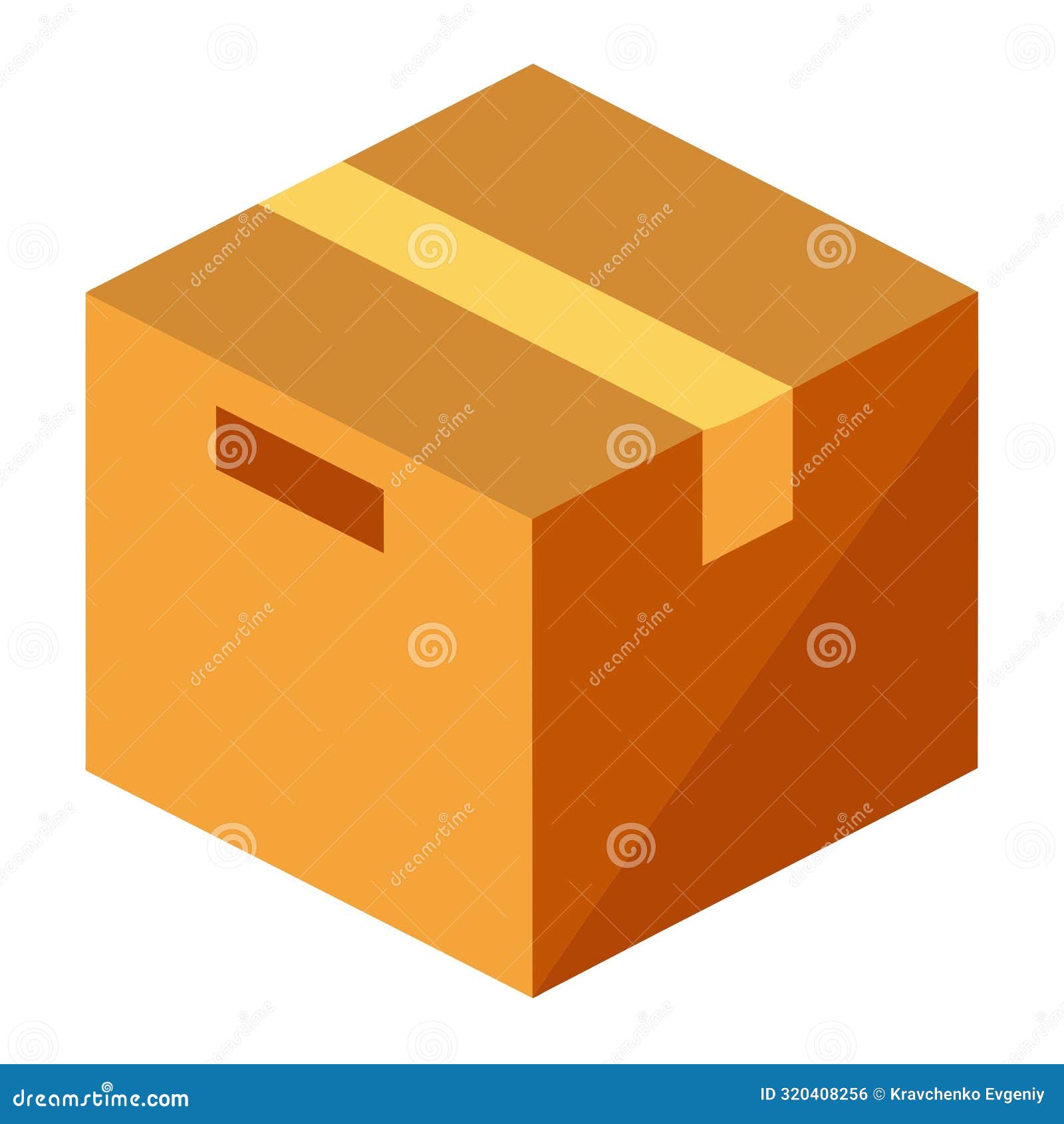Cardboard Box Icon for Shipping and Packaging, Logistics, Storage ...