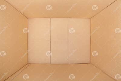 Cardboard box, inside view stock photo. Image of packet - 30688656