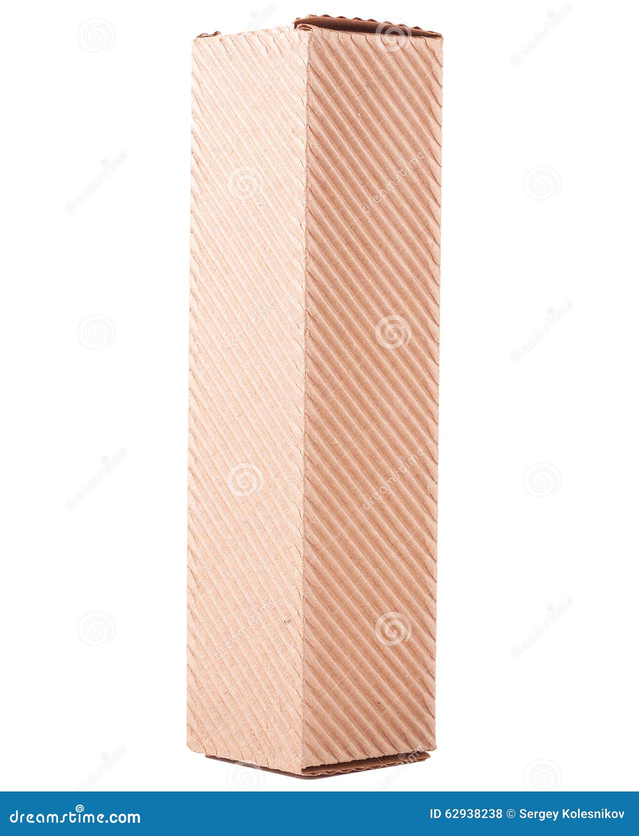 Cardboard box isolated stock photo. Image of container - 62938238