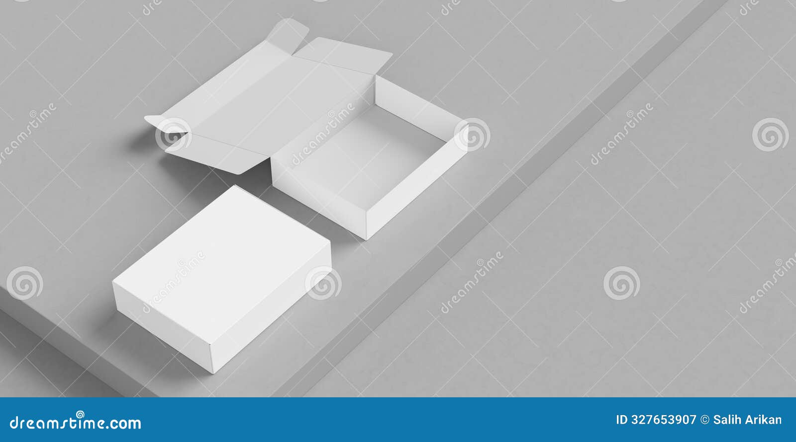 Mailer Bag Packaging Die Cut Template Vector Illustration ...