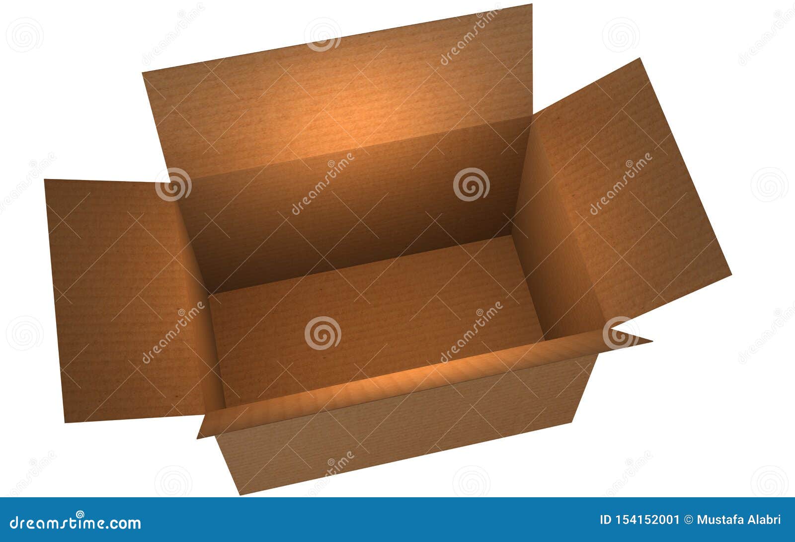 Cardboard Box Moving Transportation Delivery Stock Illustration ...