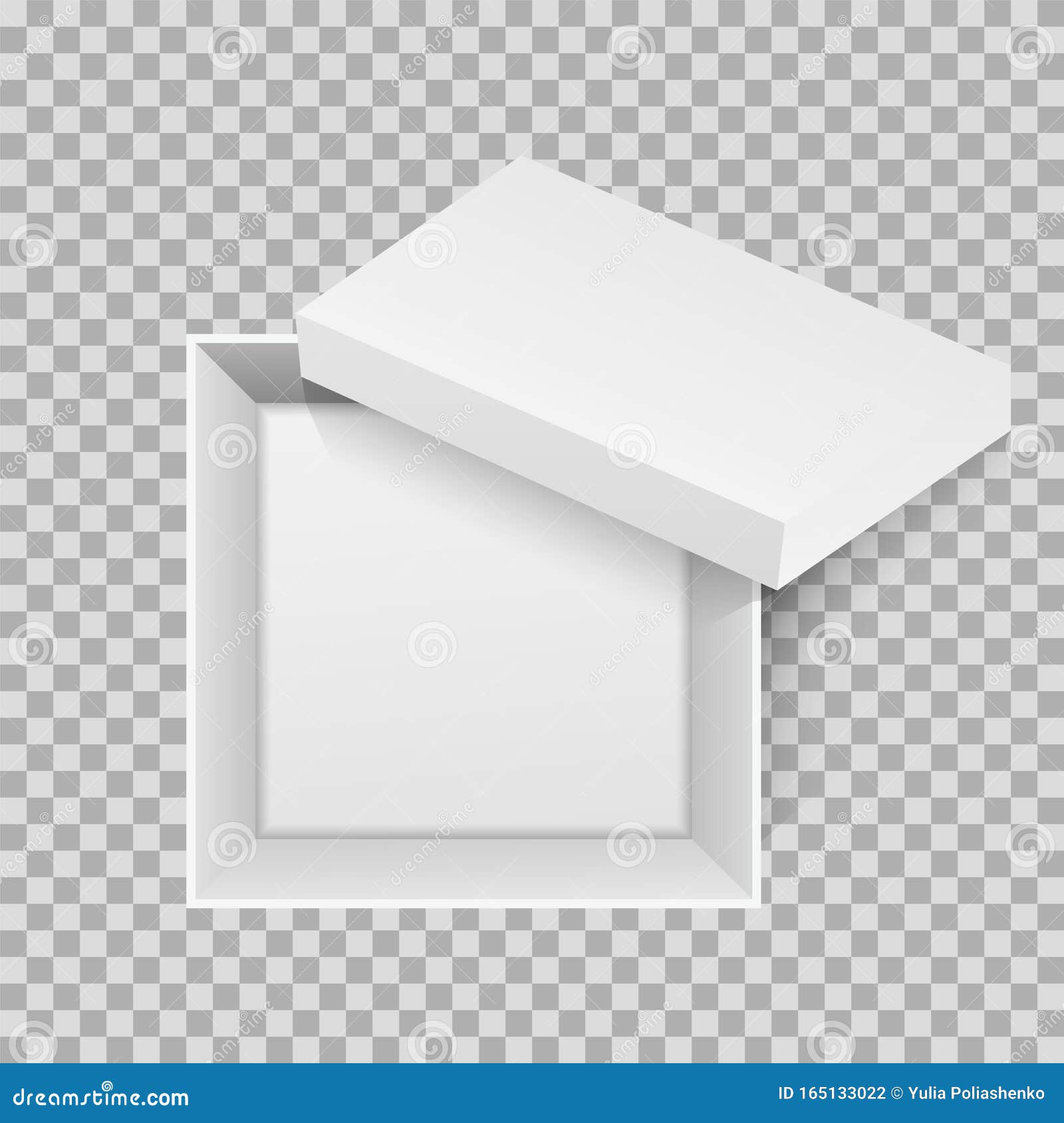 Cardboard box open stock vector. Illustration of cardboard - 165133022