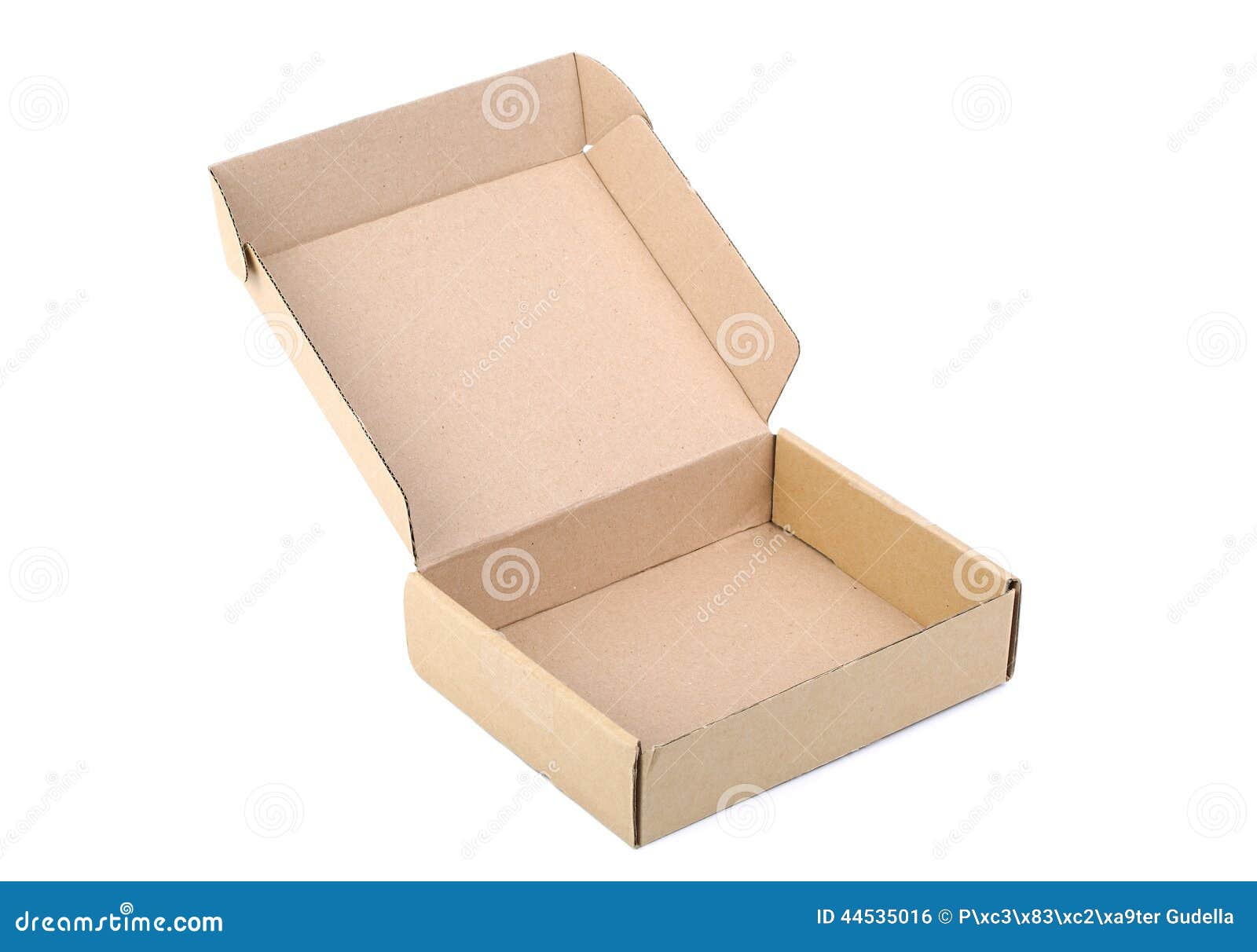 Cardboard Box stock photo. Image of container, send, paper - 44535016