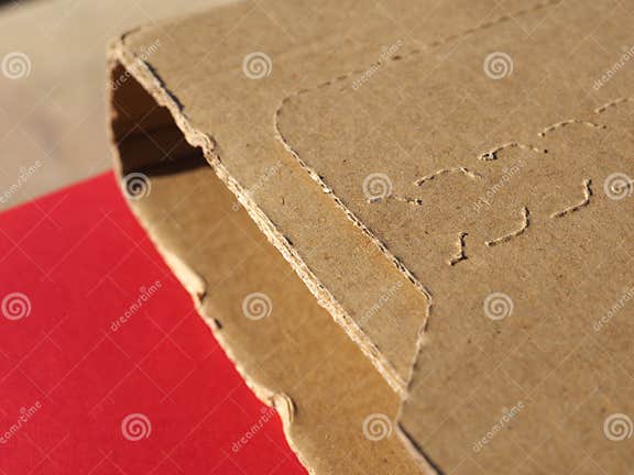 Cardboard Box Packet Parcel Stock Image - Image of object, post: 136800637