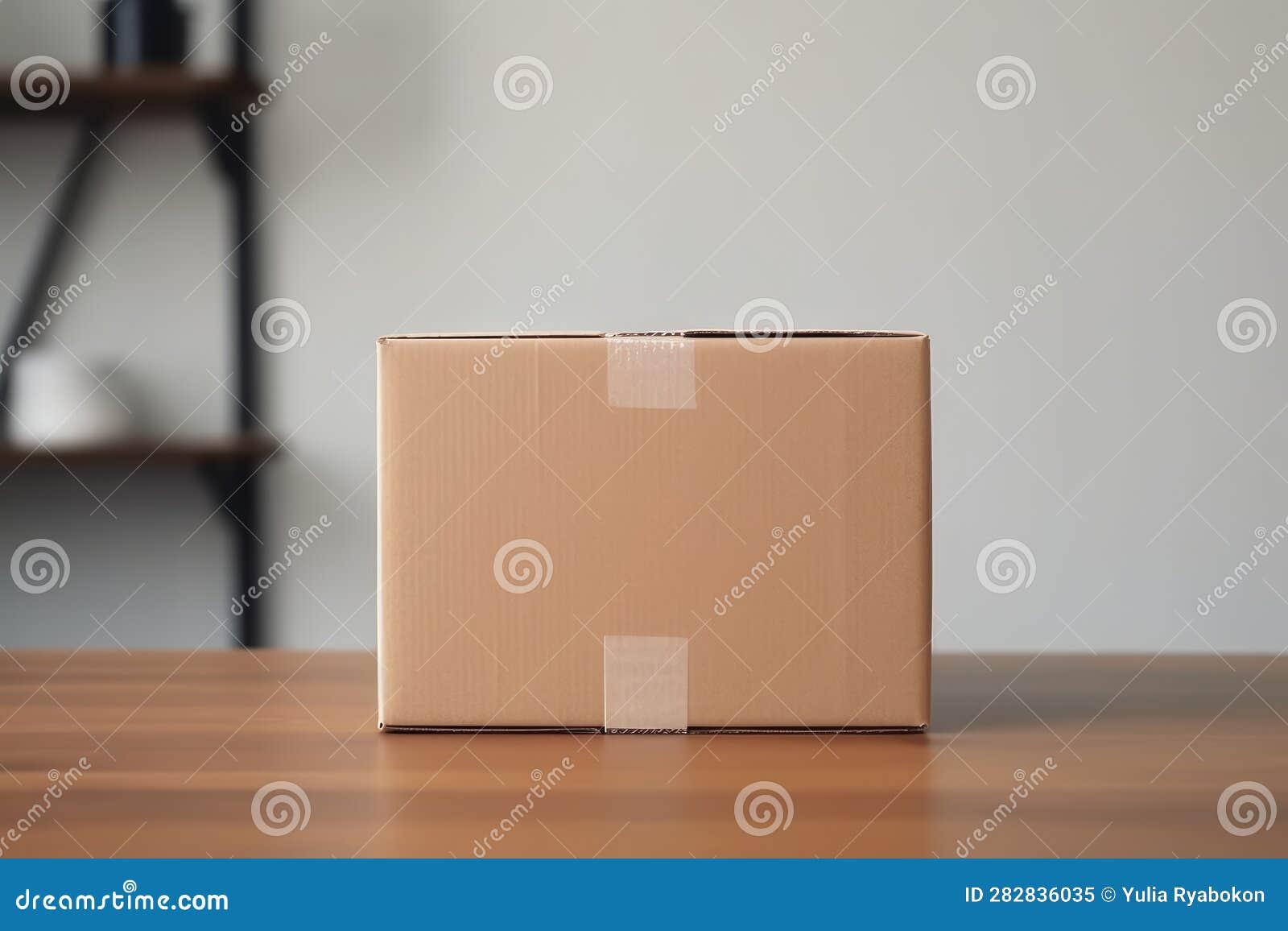 Cardboard Box. Generate Ai Stock Image | CartoonDealer.com #282836035