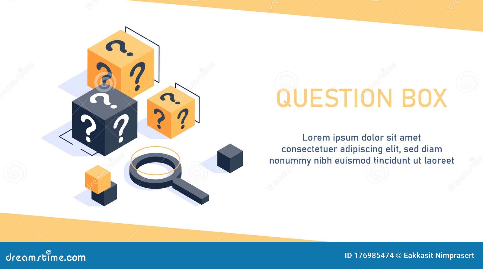 Cardboard Box With A Red Question Mark. Unpack An Unknown Parcel ...