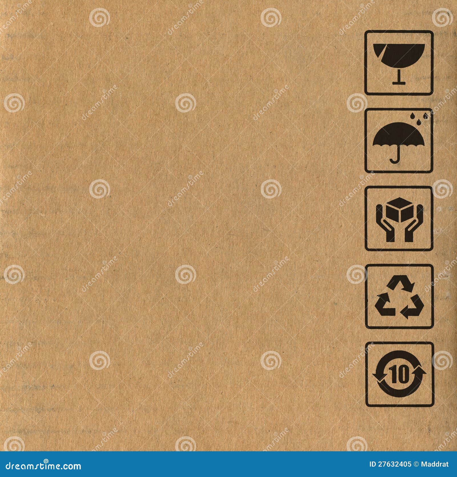 Cardboard Box Symbols Royalty-Free Stock Photography | CartoonDealer ...