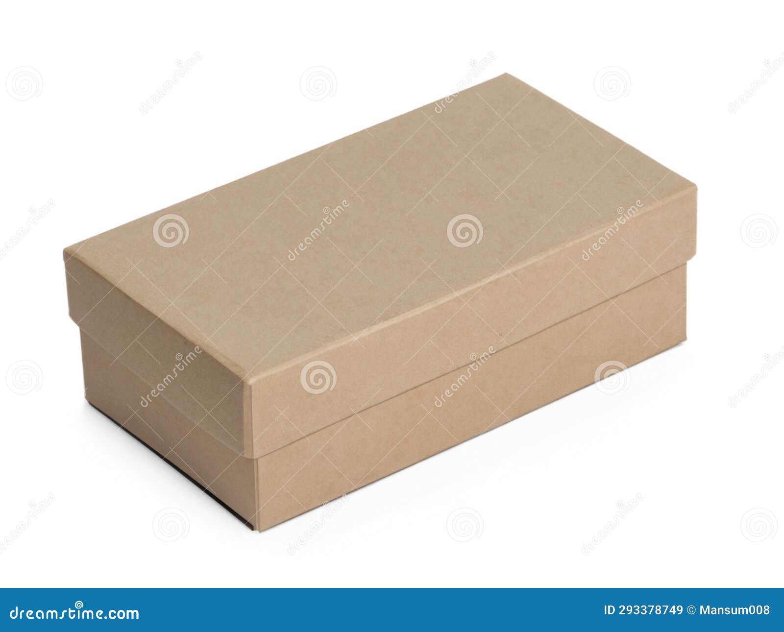 Cardboard Cardboard Box on the White Background Stock Image - Image of ...