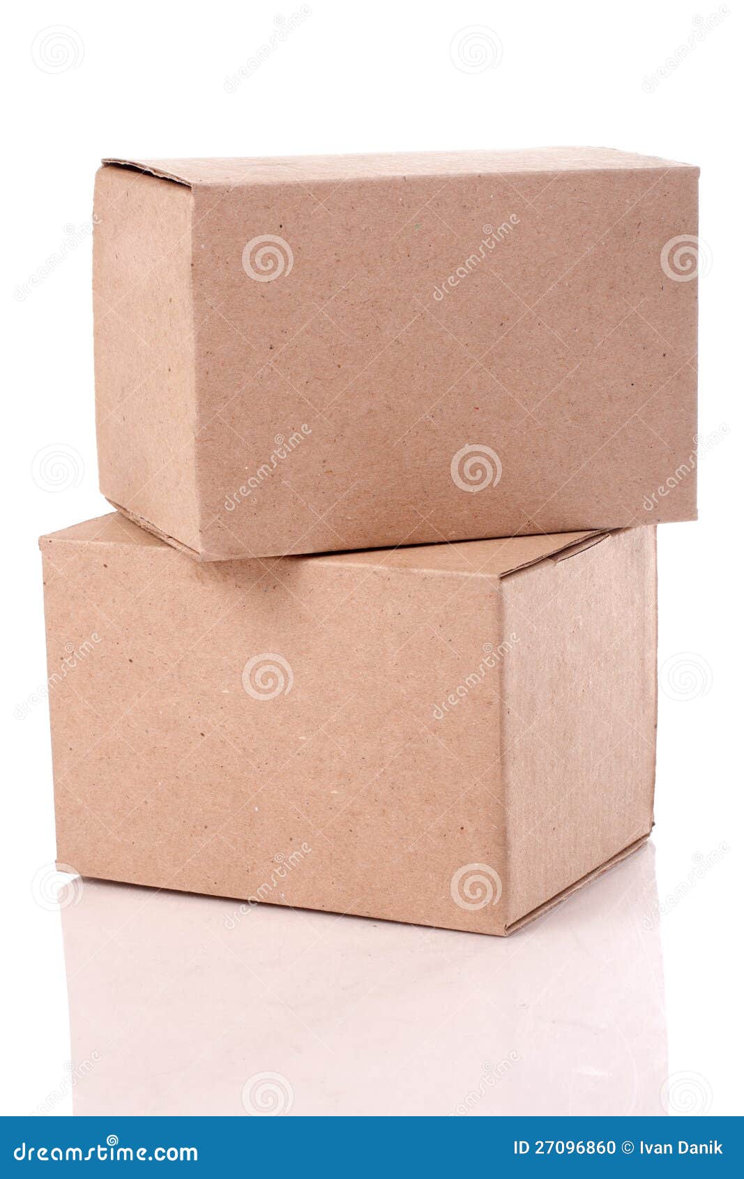 Cardboard boxes stock photo. Image of present, cardboard - 27096860