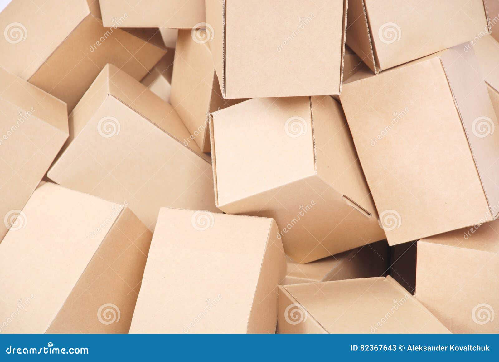 Cardboard boxes background stock image. Image of packet - 82367643