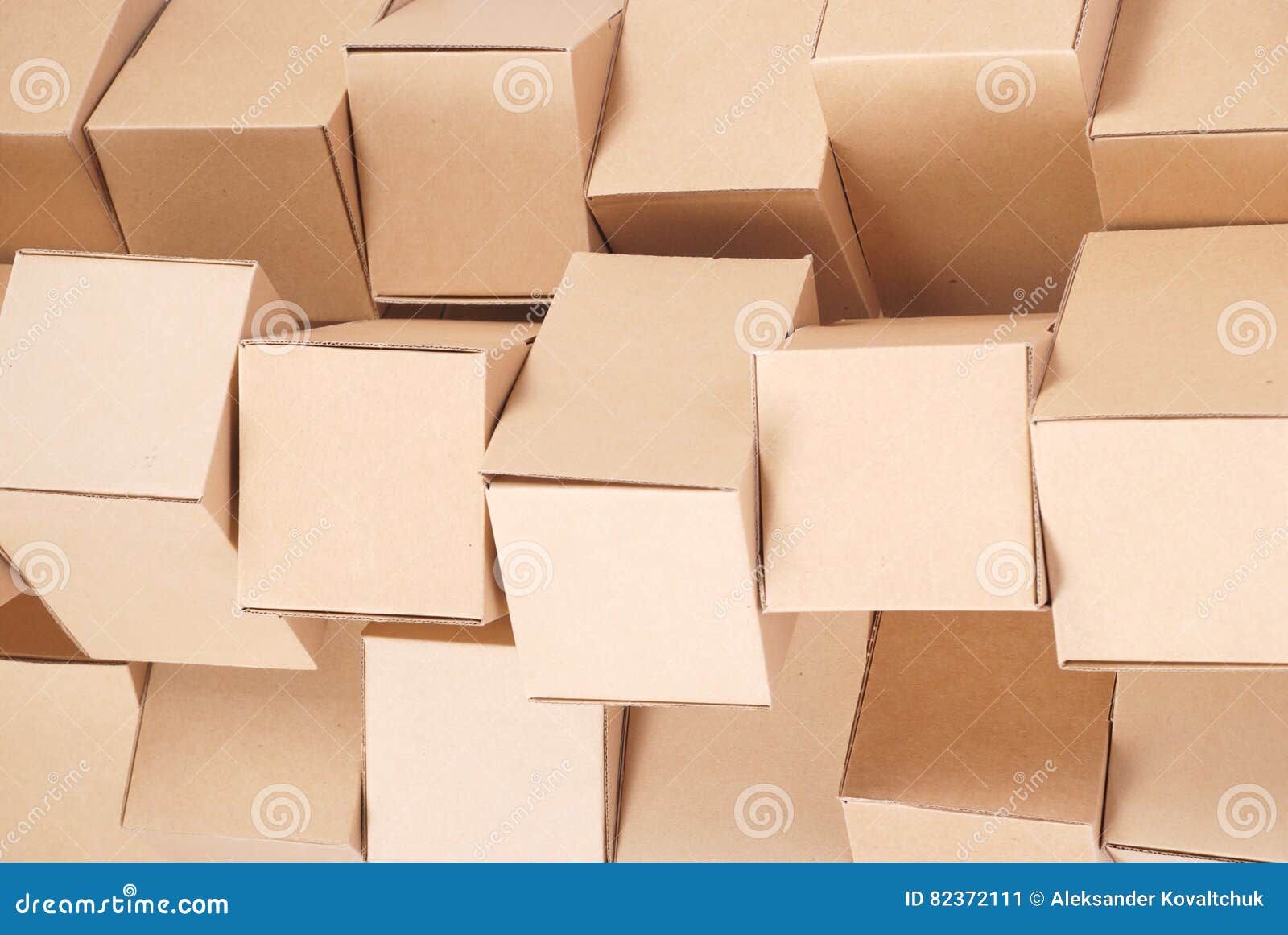 Cardboard boxes background stock image. Image of package - 82372111