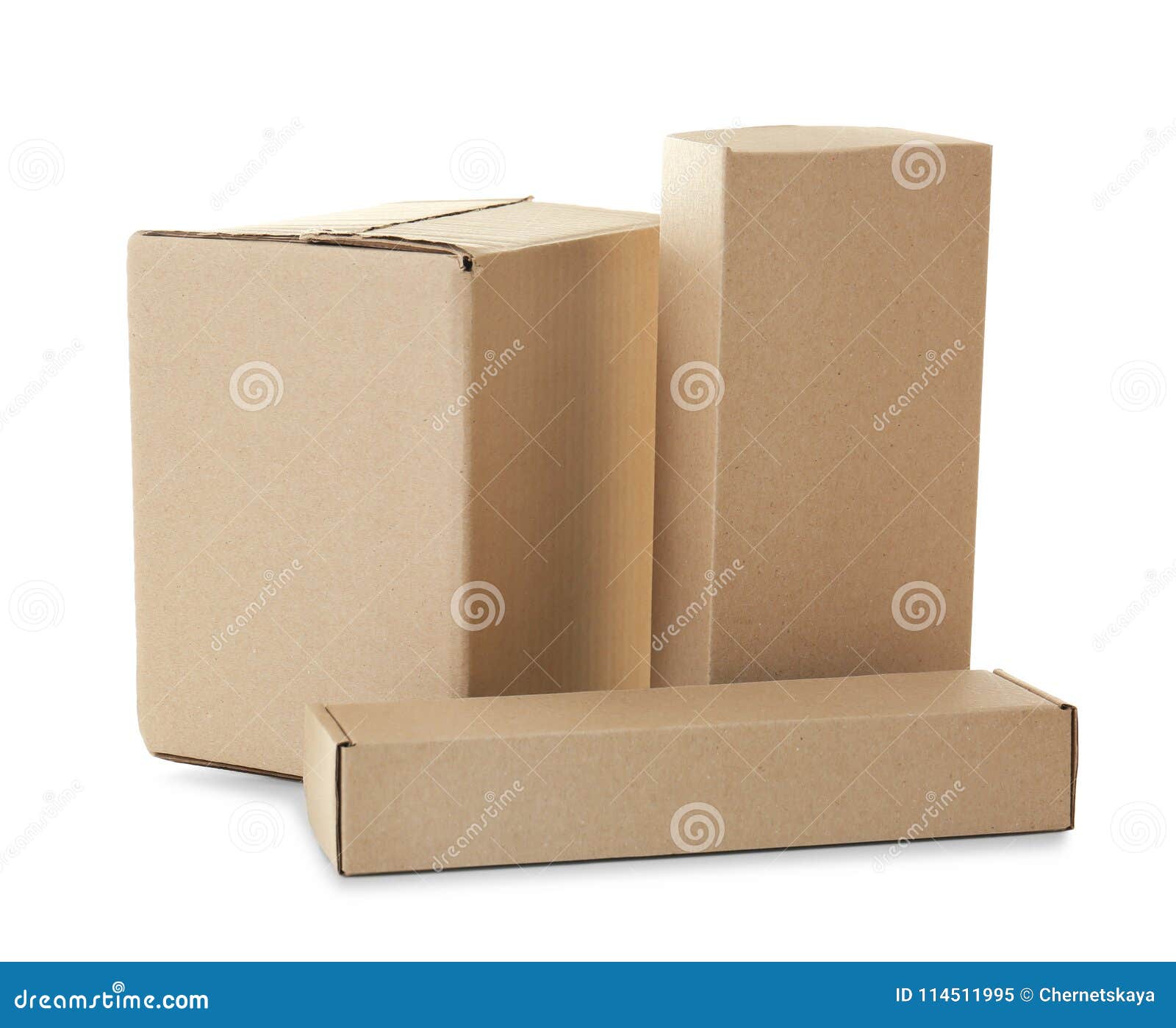 Cardboard Boxes on Background Stock Image - Image of distribution ...
