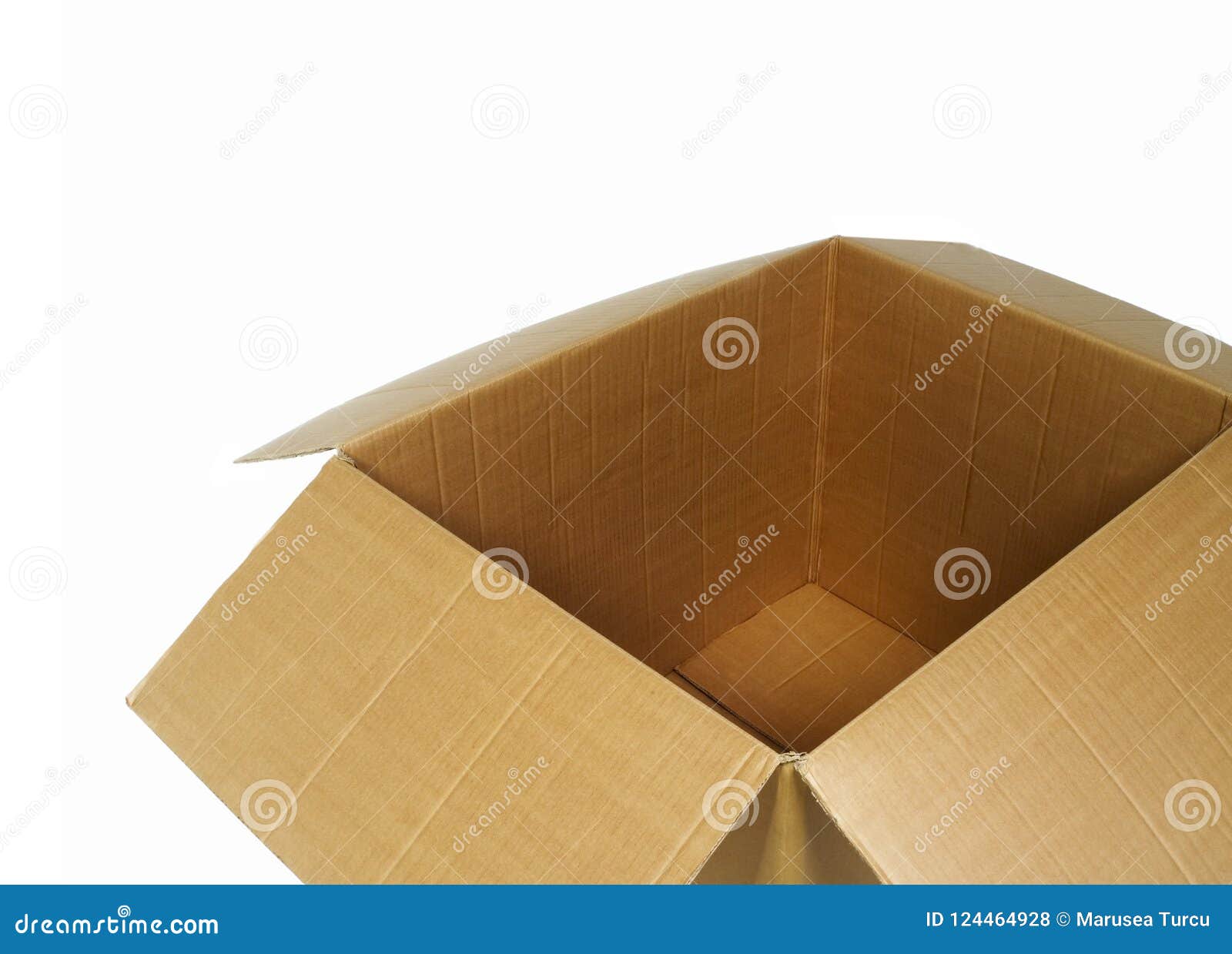 Cardboard boxes close up stock photo. Image of packaging - 124464928