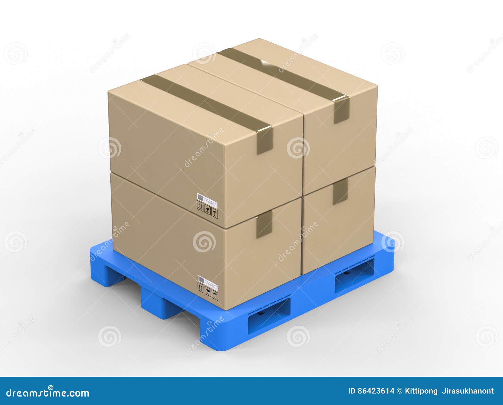 Plastic Pallet Stock Image | CartoonDealer.com #41657707