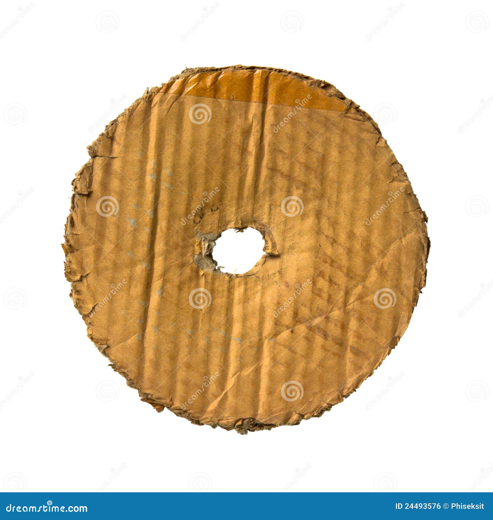 Cardboard circle stock photo. Image of material, pattern - 24493576