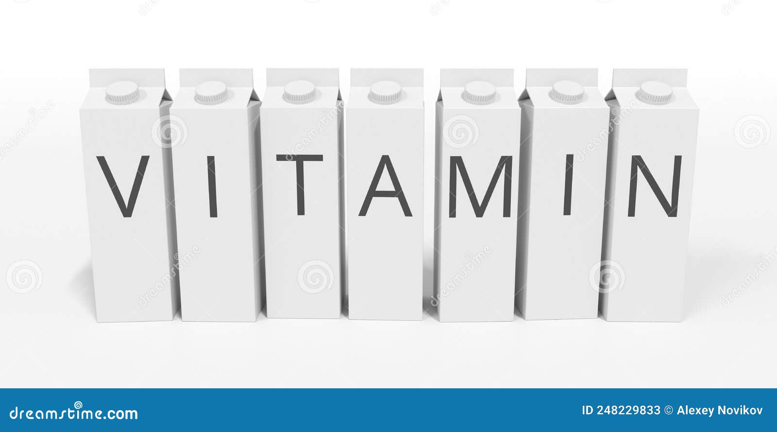 Vitamin B1 Text Name Of Vitamin Tablets Stock Photography ...