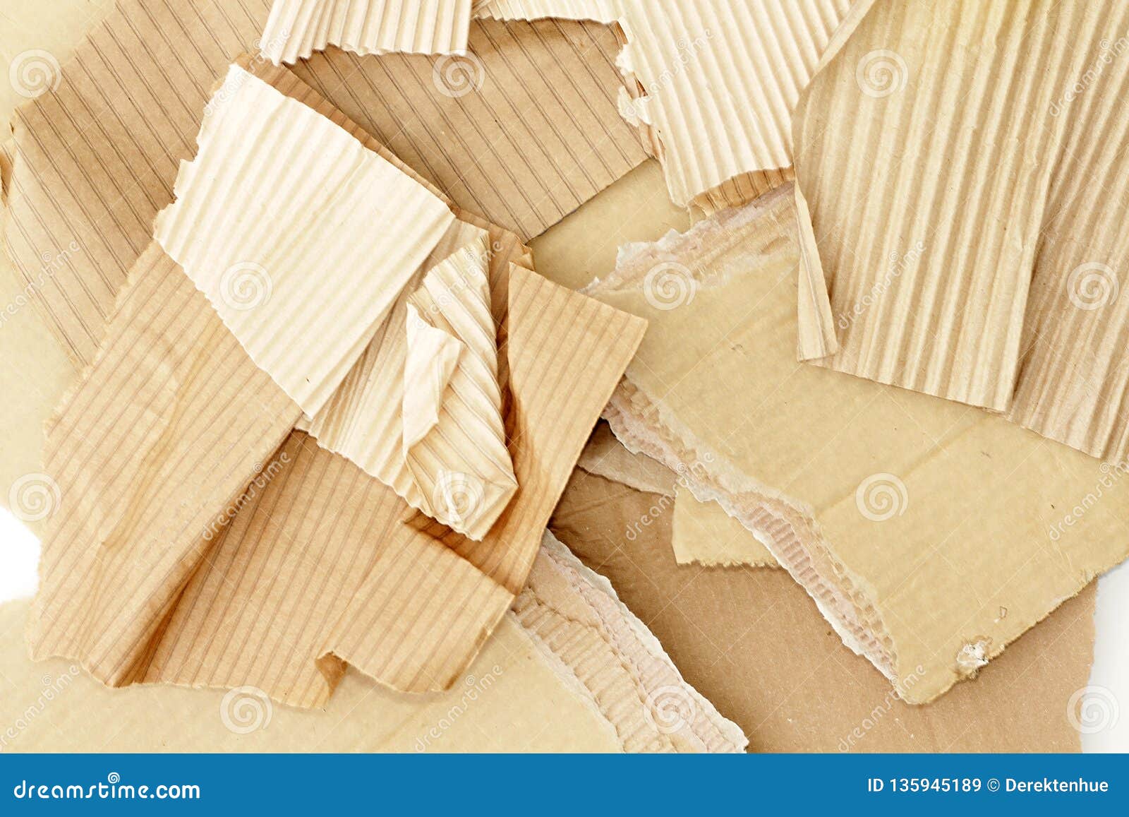 Cardboard in Different Sizes Piled Up Stock Image - Image of ...
