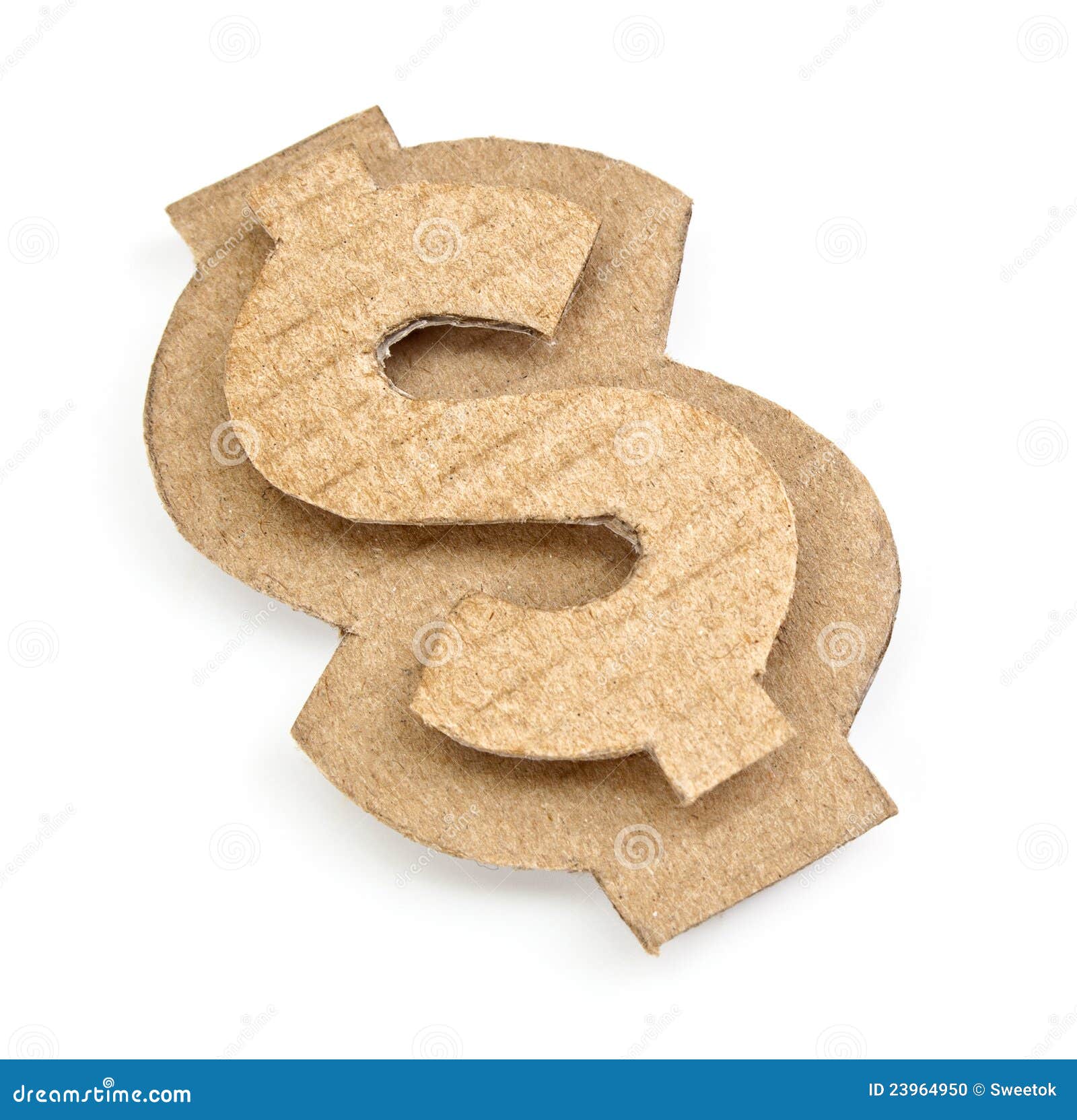 Cardboard Dollar Sign Seamless Texture Royalty-Free Stock Image ...