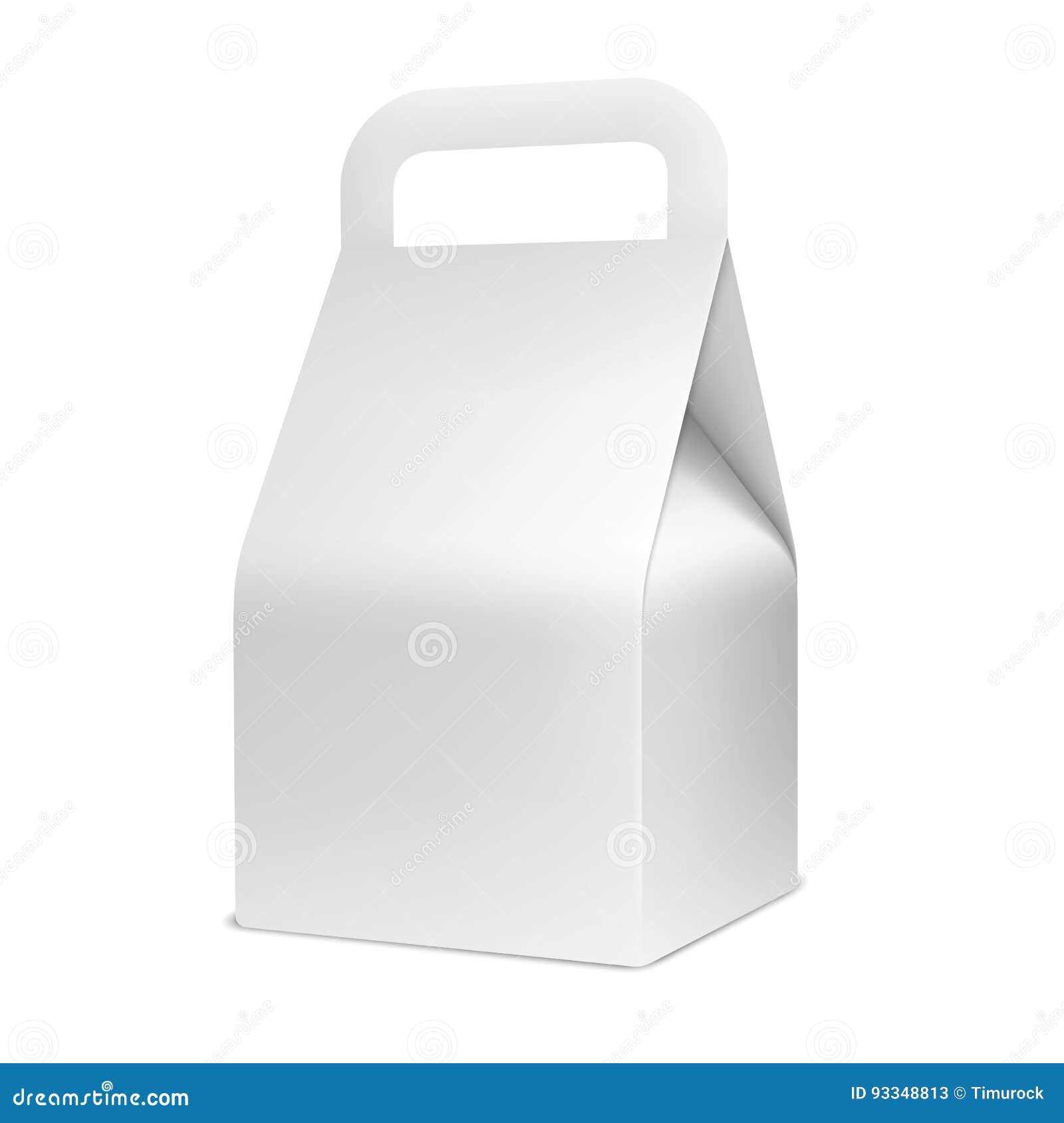 Cardboard Food Boxes Outline Set. Takeaway Containers. Paper And ...