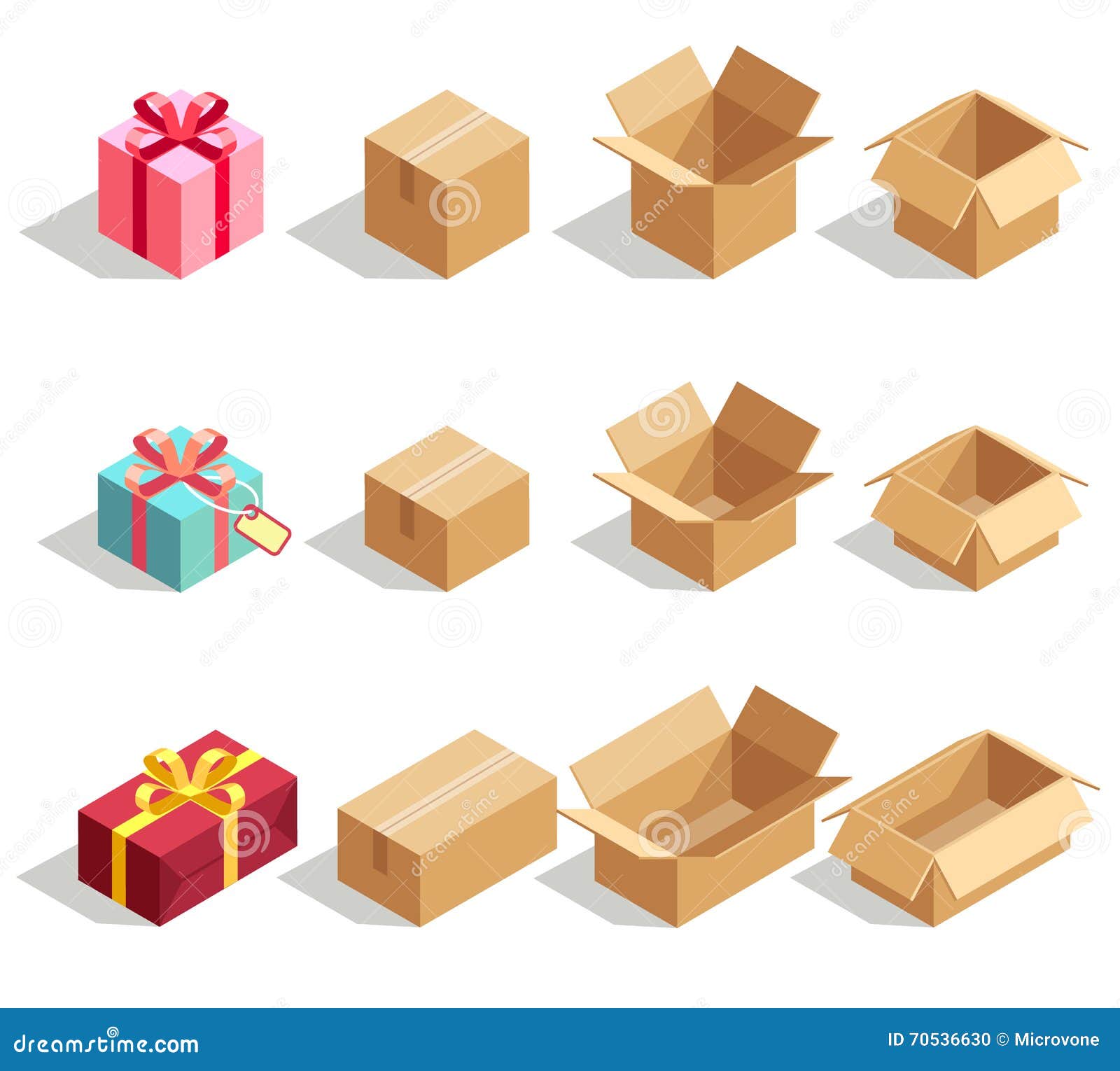Infographics On Cardboard Texture Background Vector Illustration ...
