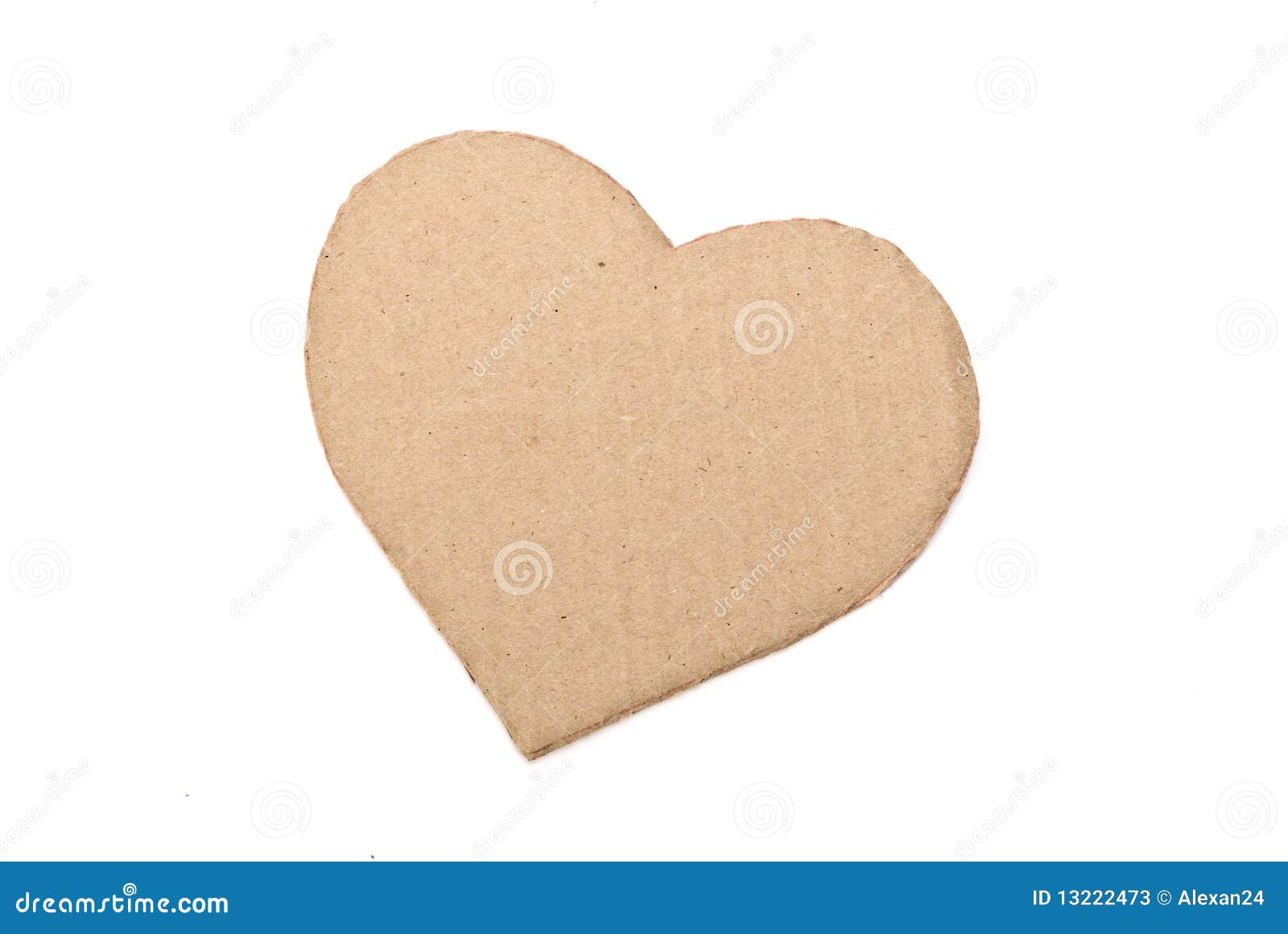 Cardboard heart stock image. Image of seasonal, decoration - 13222473