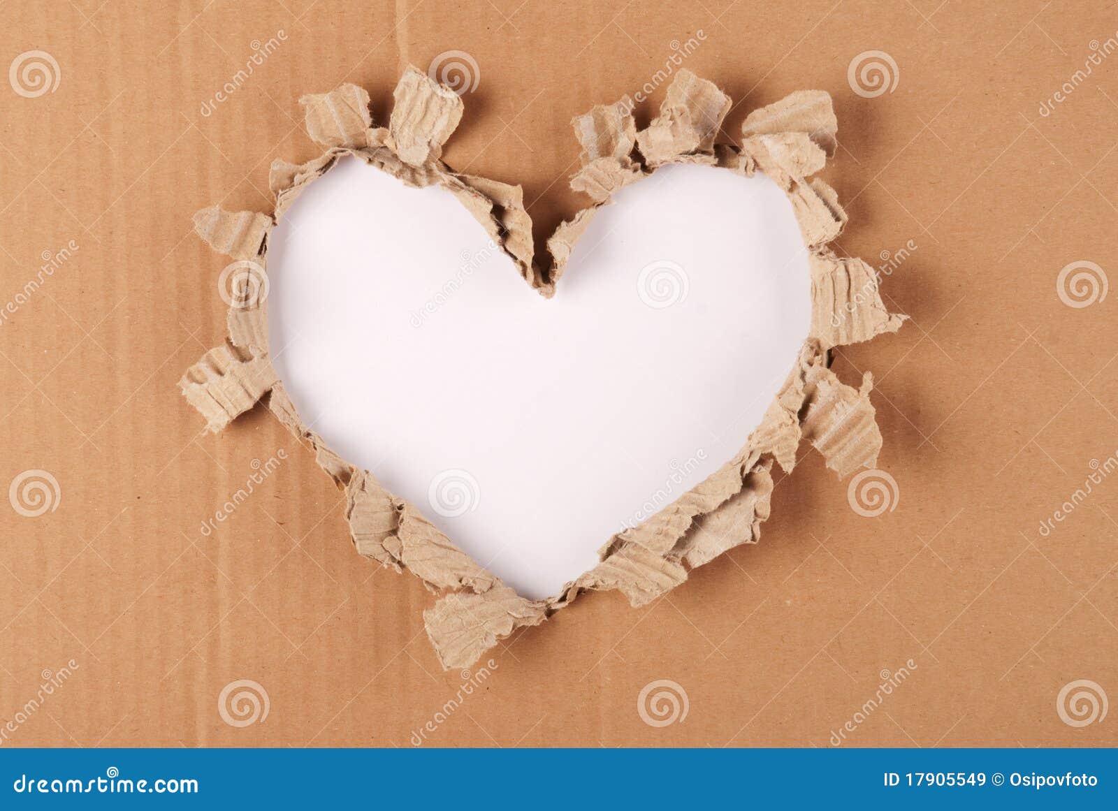 Cardboard Heart Stock Image | CartoonDealer.com #17753869