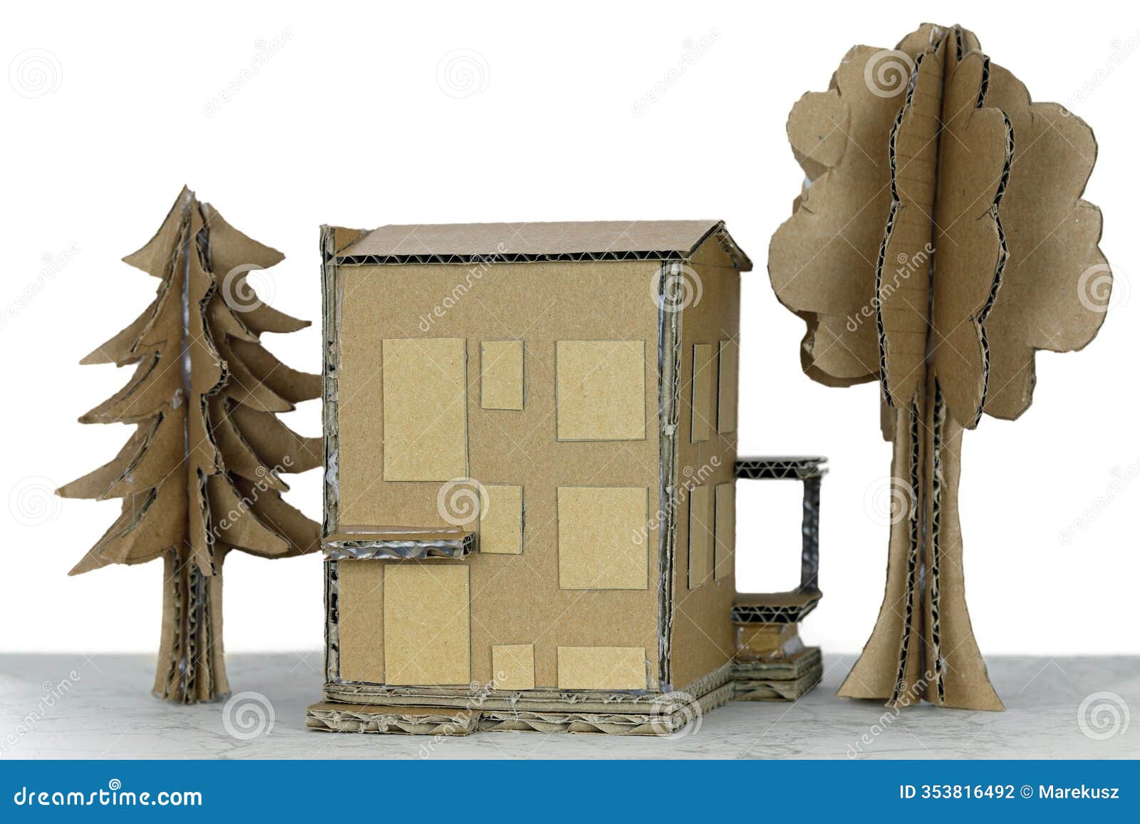 Cardboard TV Model With Handcuffs And Toilet Paper Sticking Out Of The ...