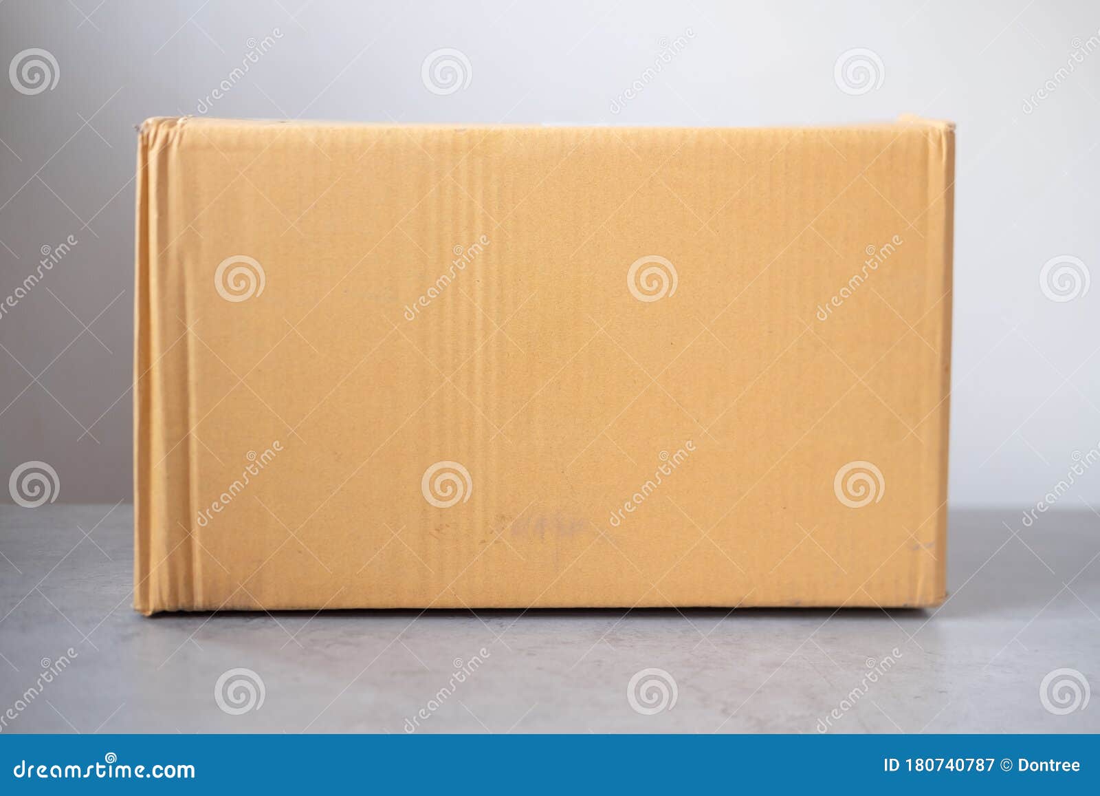 Cardboard package box stock image. Image of card, empty - 180740787