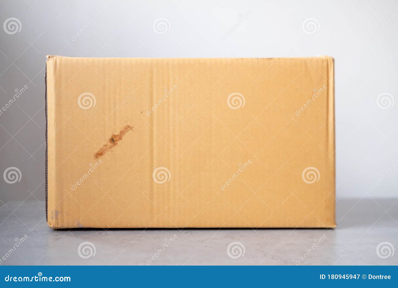 Cardboard package box stock image. Image of packer, office - 180945947