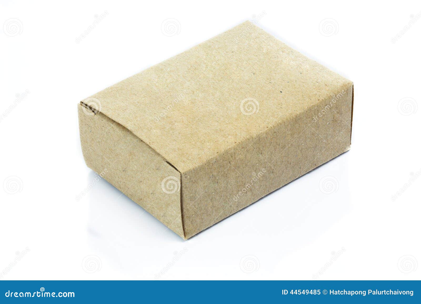 Cardboard paper box stock image. Image of blank, object - 44549485