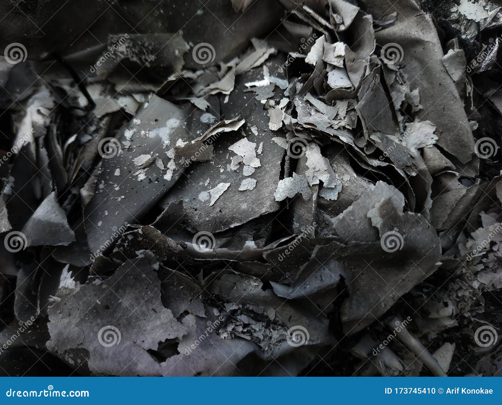 Cardboard Paper Burning Ash Stock Photo - Image of white, dangerous ...