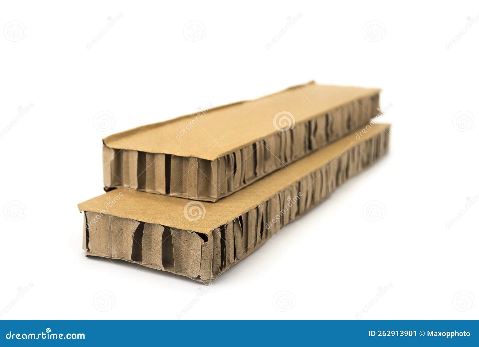 Cardboard Paper Filler of Empty Spaces for Shipment Stock Image - Image ...