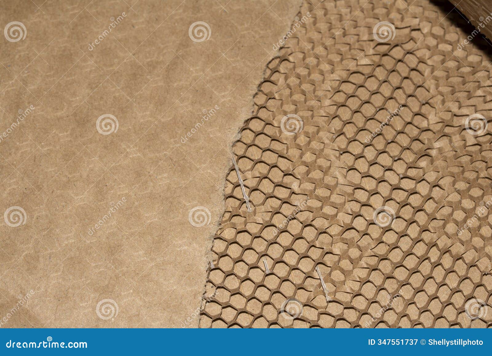 Cardboard Paper Screwed Crunched Up Box Packaging with Honeycomb ...