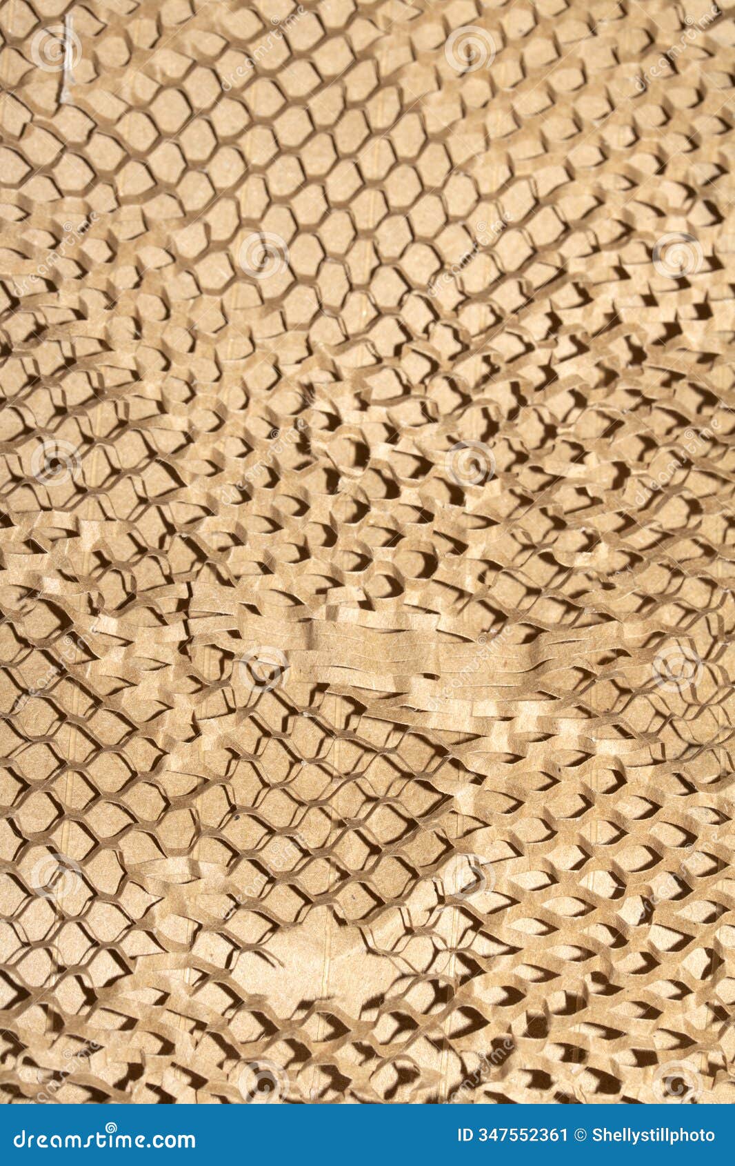 Cardboard Paper Screwed Crunched Up Box Packaging with Honeycomb ...