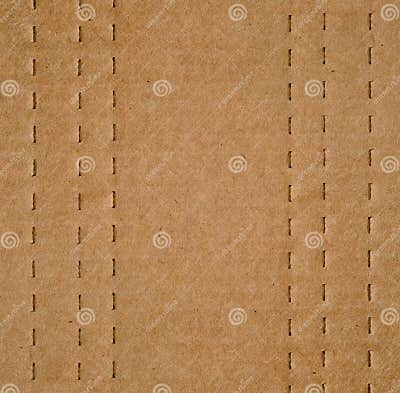 Cardboard with Perforated Lines Stock Image - Image of paper, high ...