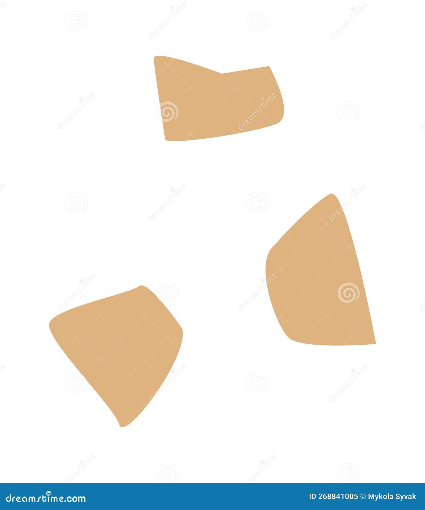 Cardboard Pieces Garbage Flat Icon Waste Sorting and Utilization Stock ...